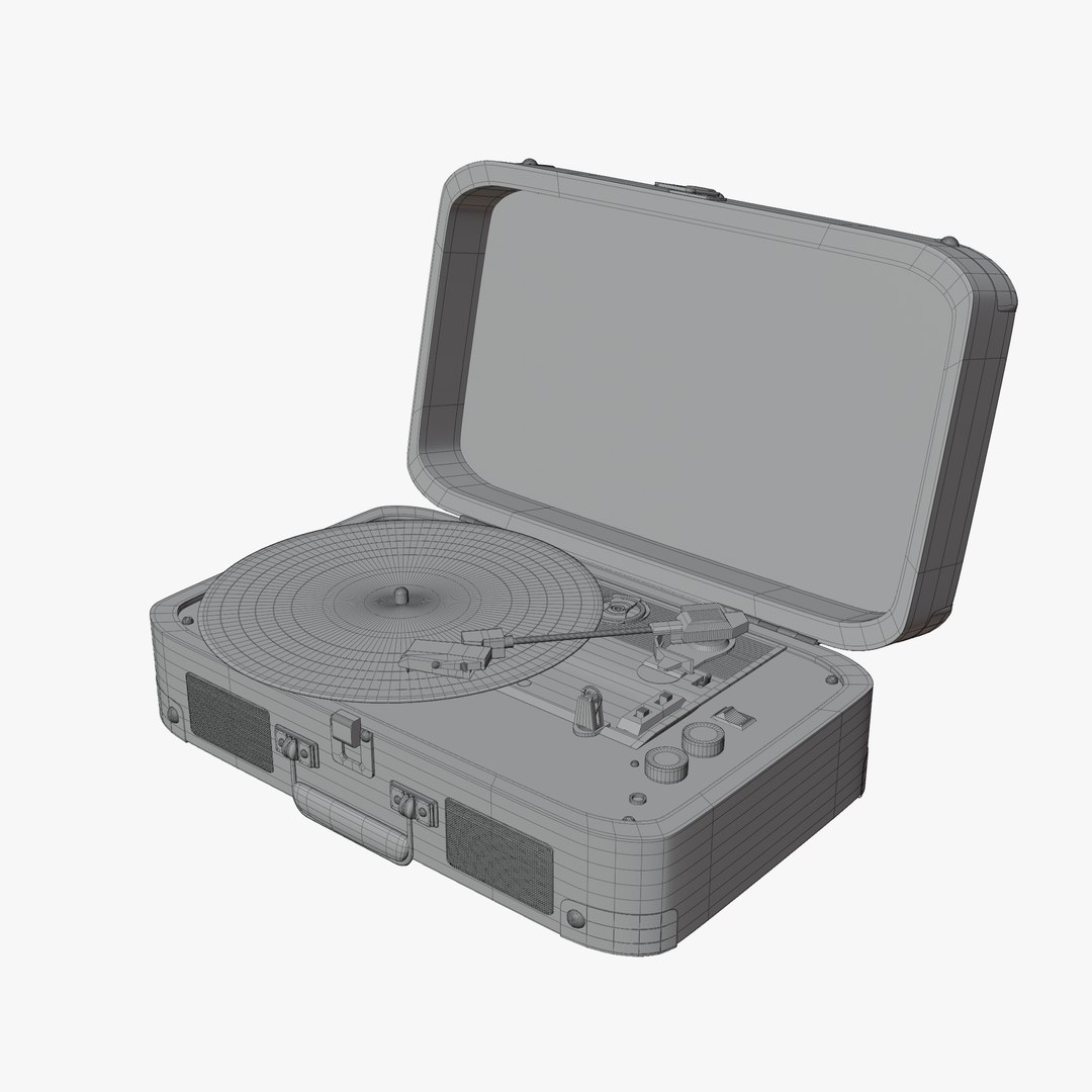 Free Turntable 3D - TurboSquid 2086274