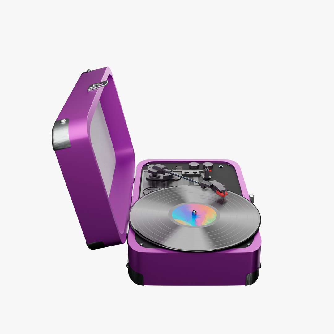 Free Turntable 3D - TurboSquid 2086274