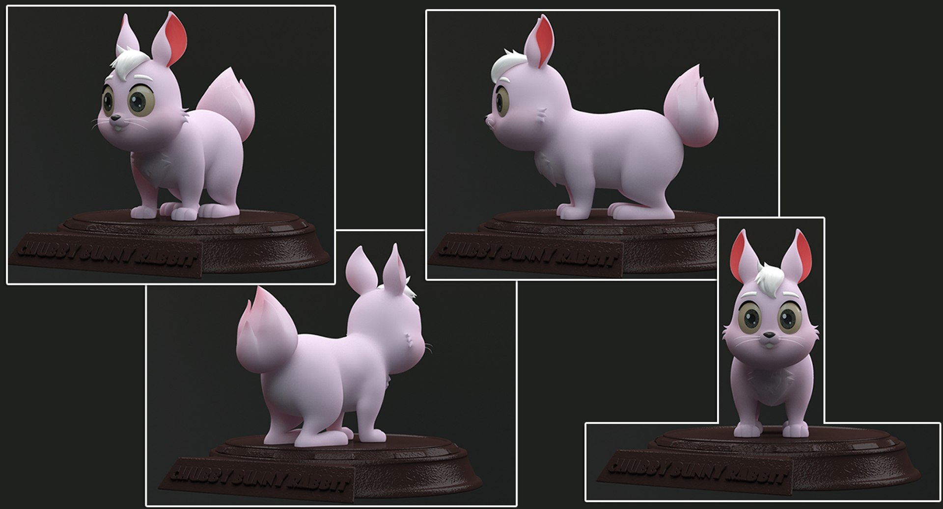 Rabbit Bunny 3D - TurboSquid 1412410