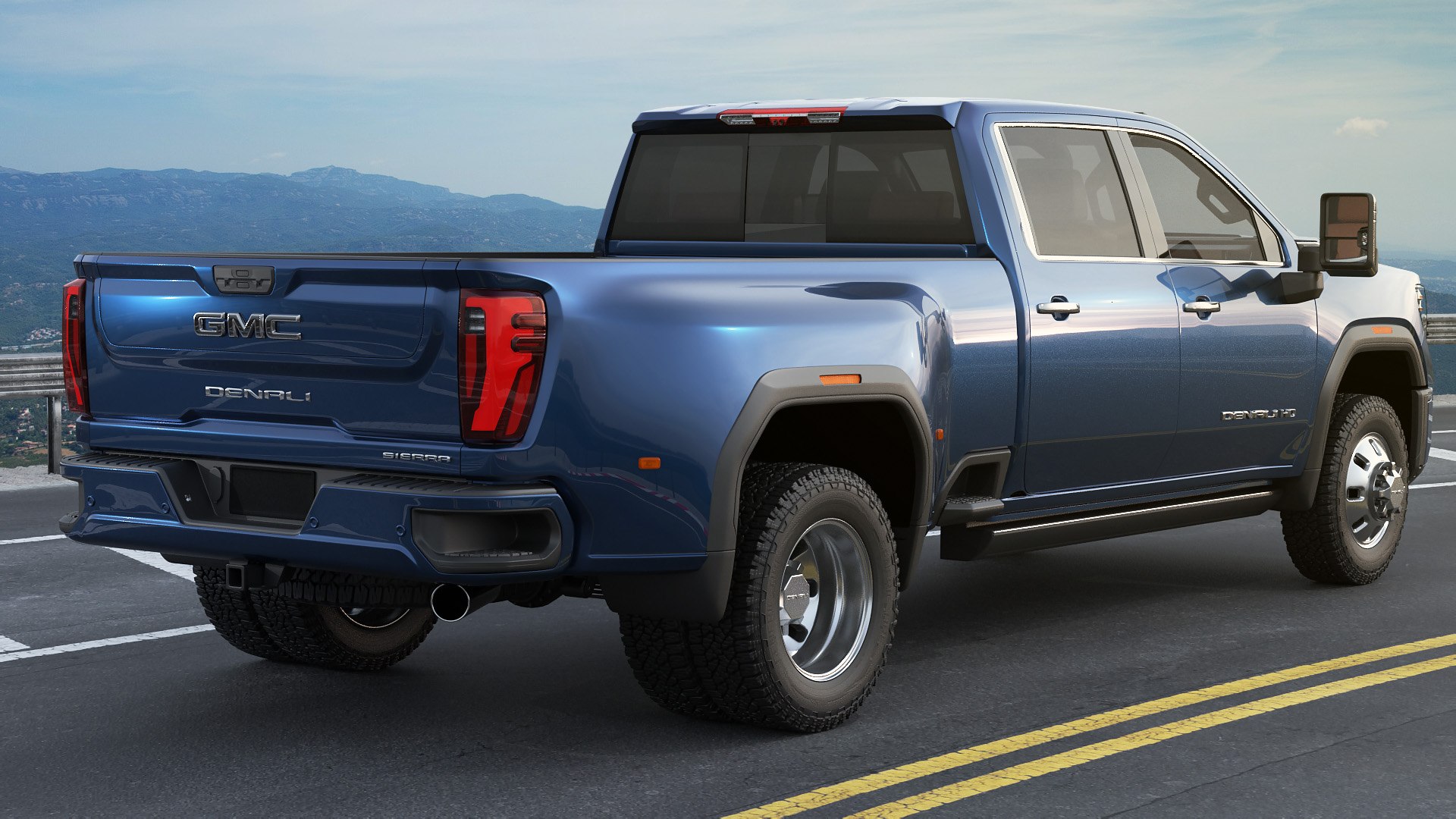 3D GMC Sierra 3500HD Denali Ultimate Dually 2024 - TurboSquid 2327547