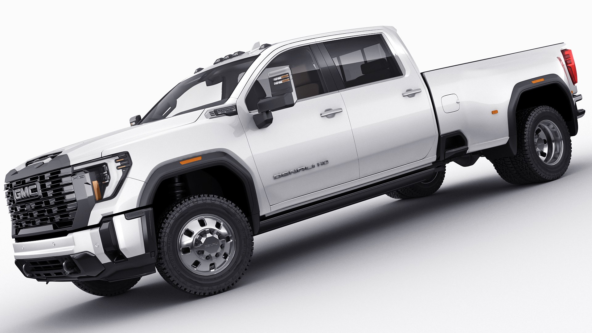 3D GMC Sierra 3500HD Denali Ultimate Dually 2024 - TurboSquid 2327547