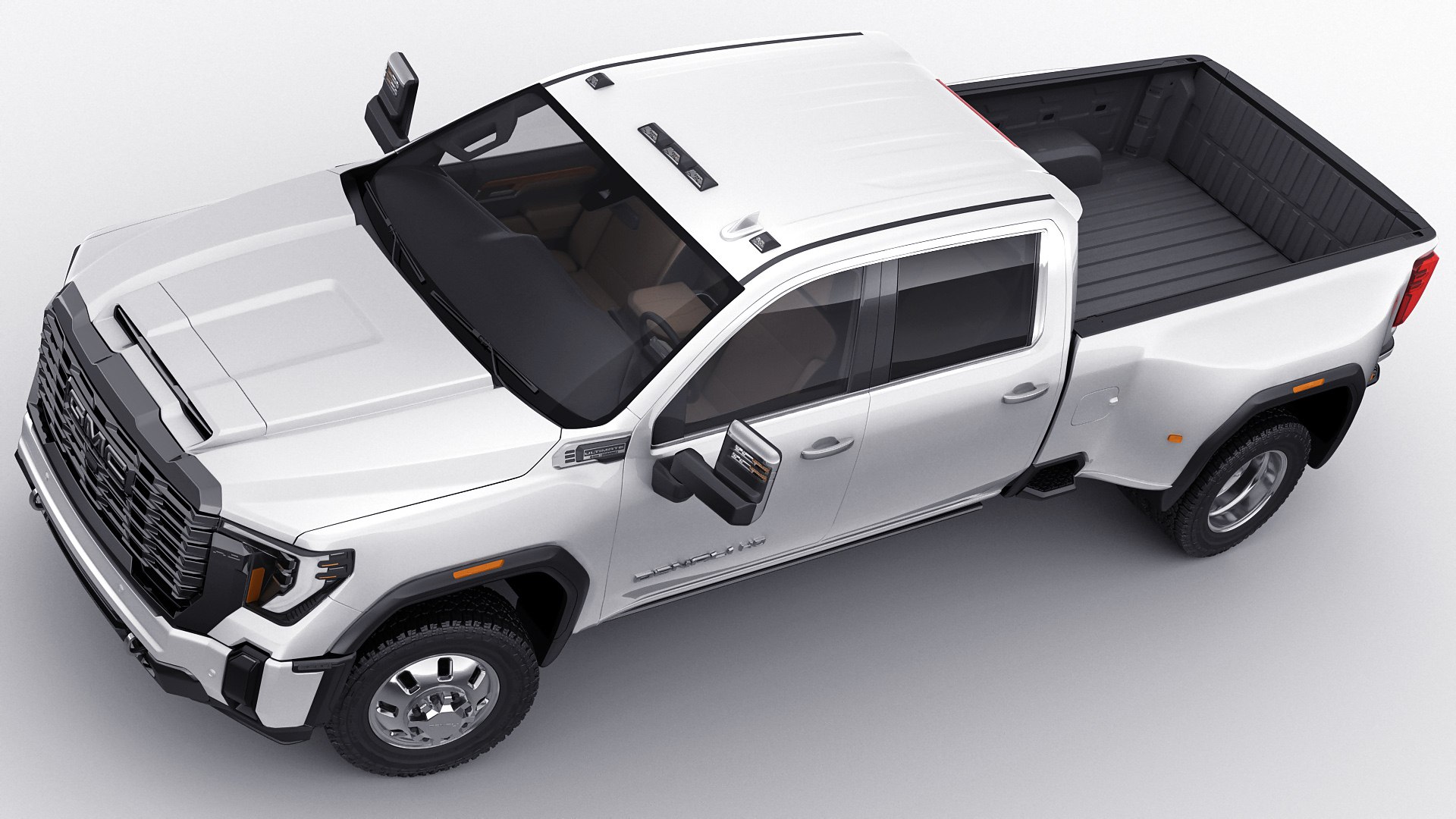 3D GMC Sierra 3500HD Denali Ultimate Dually 2024 - TurboSquid 2327547