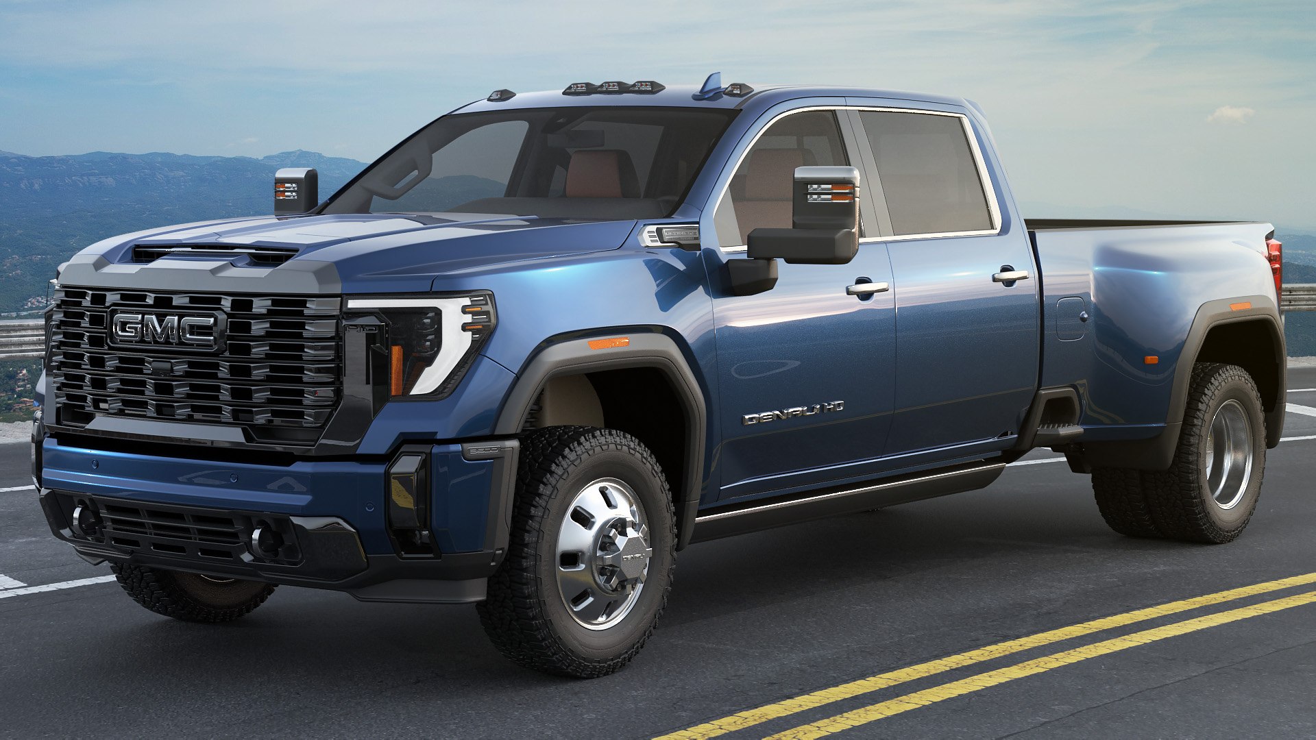 3D GMC Sierra 3500HD Denali Ultimate Dually 2024 - TurboSquid 2327547