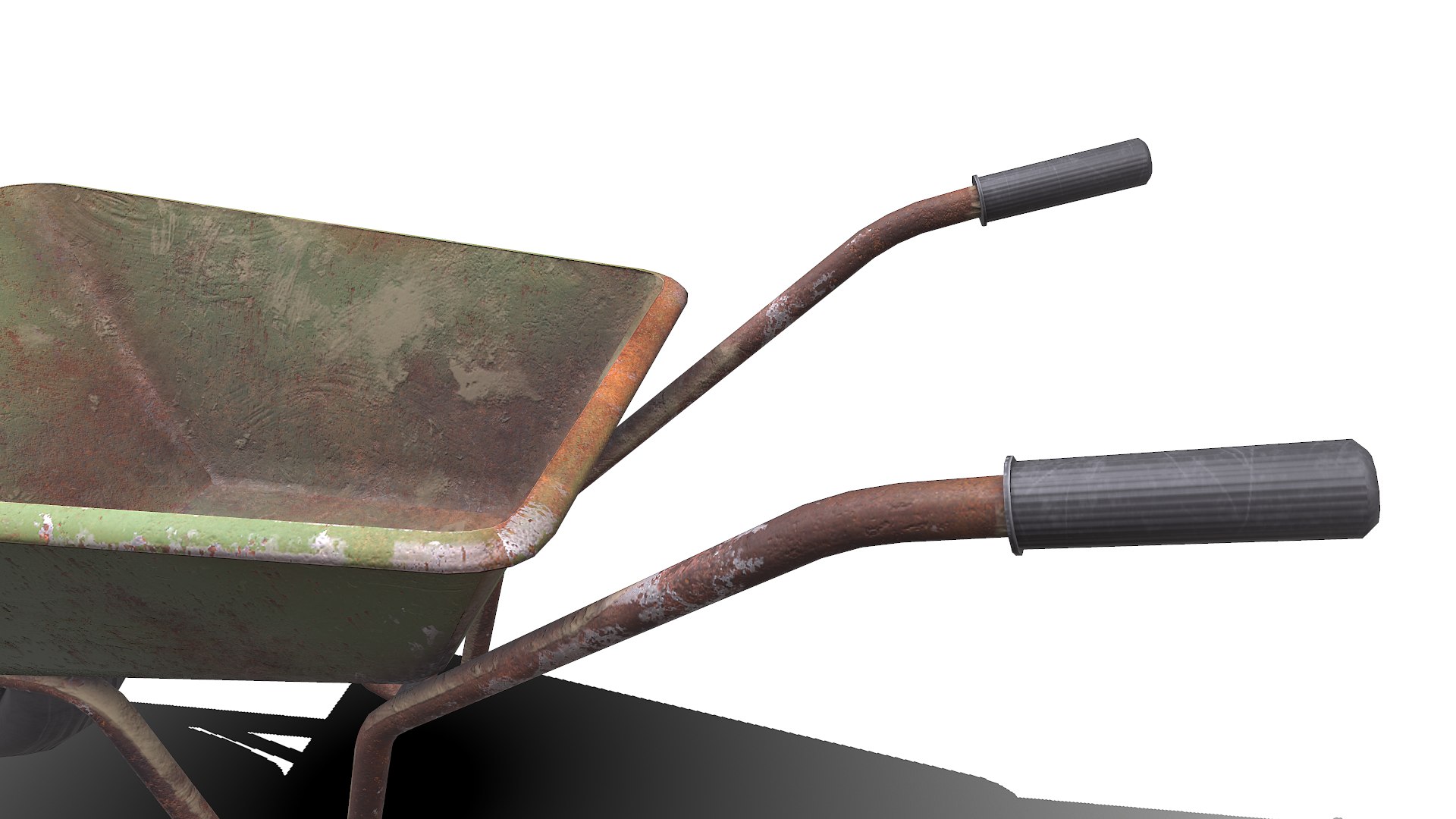 Wheelbarrow Low-poly PBR 3D Model - TurboSquid 2069620