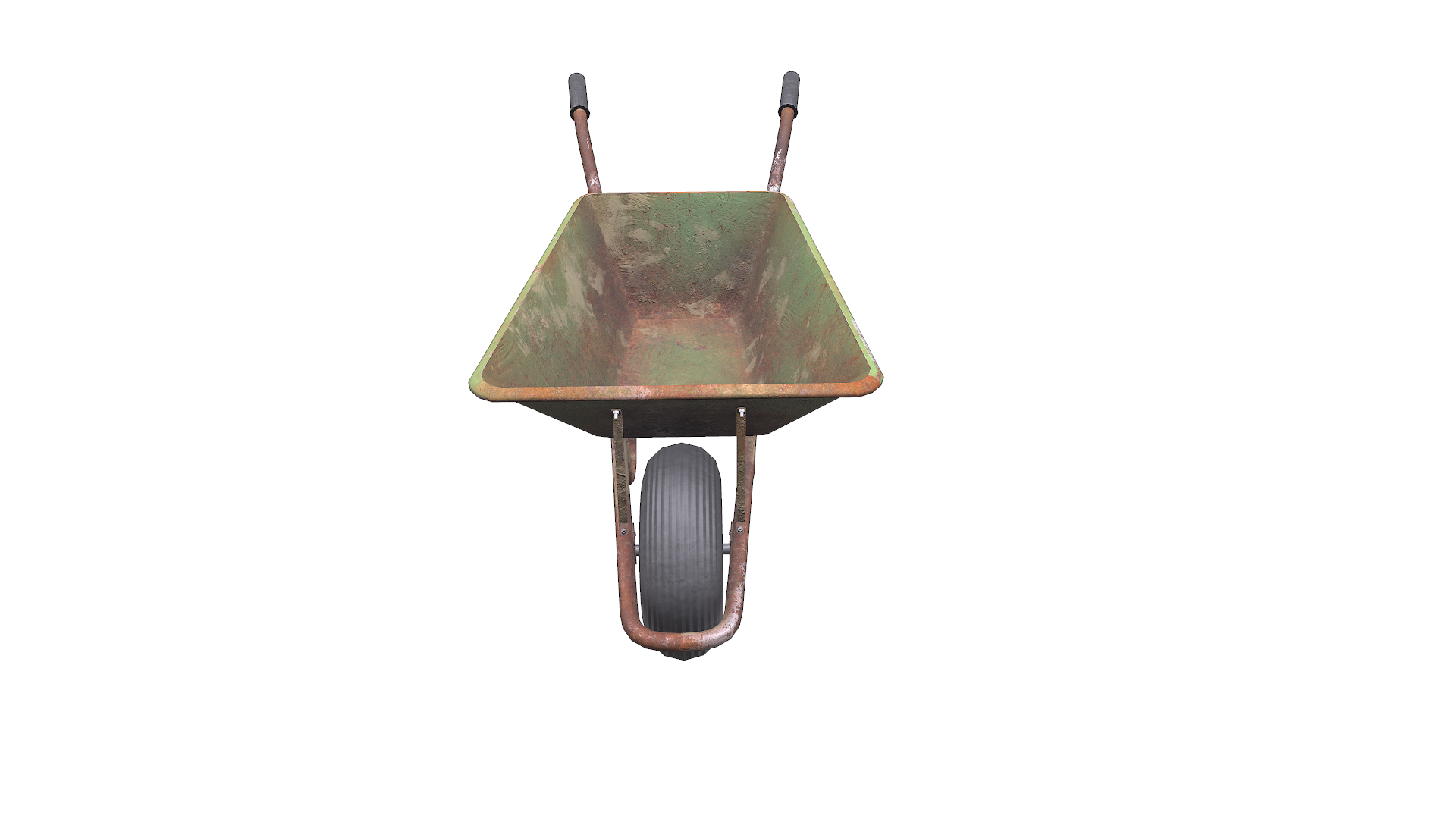 Wheelbarrow Low-poly PBR 3D Model - TurboSquid 2069620