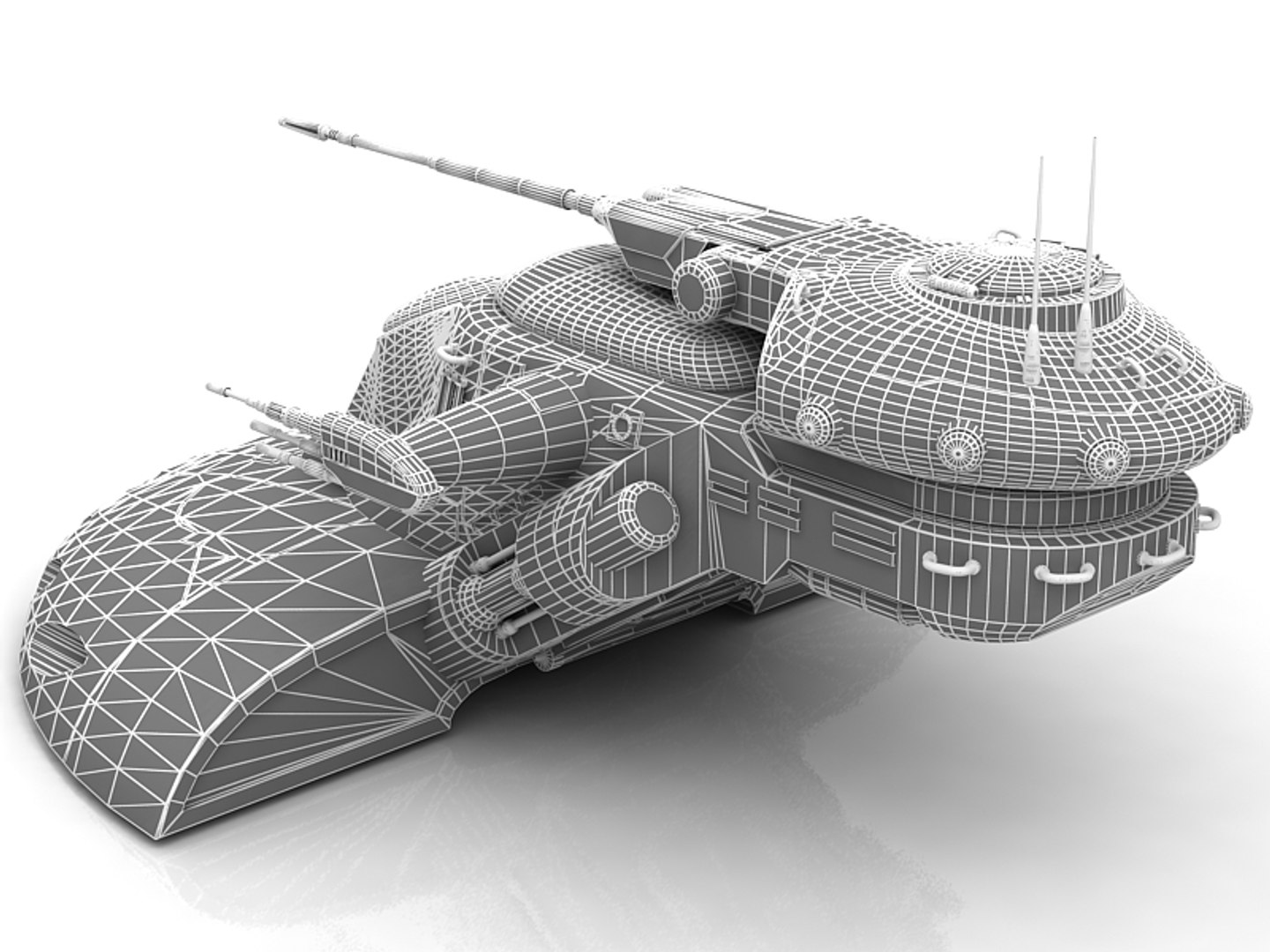 3D Star Wars Aat Battletank Model - TurboSquid 1643701