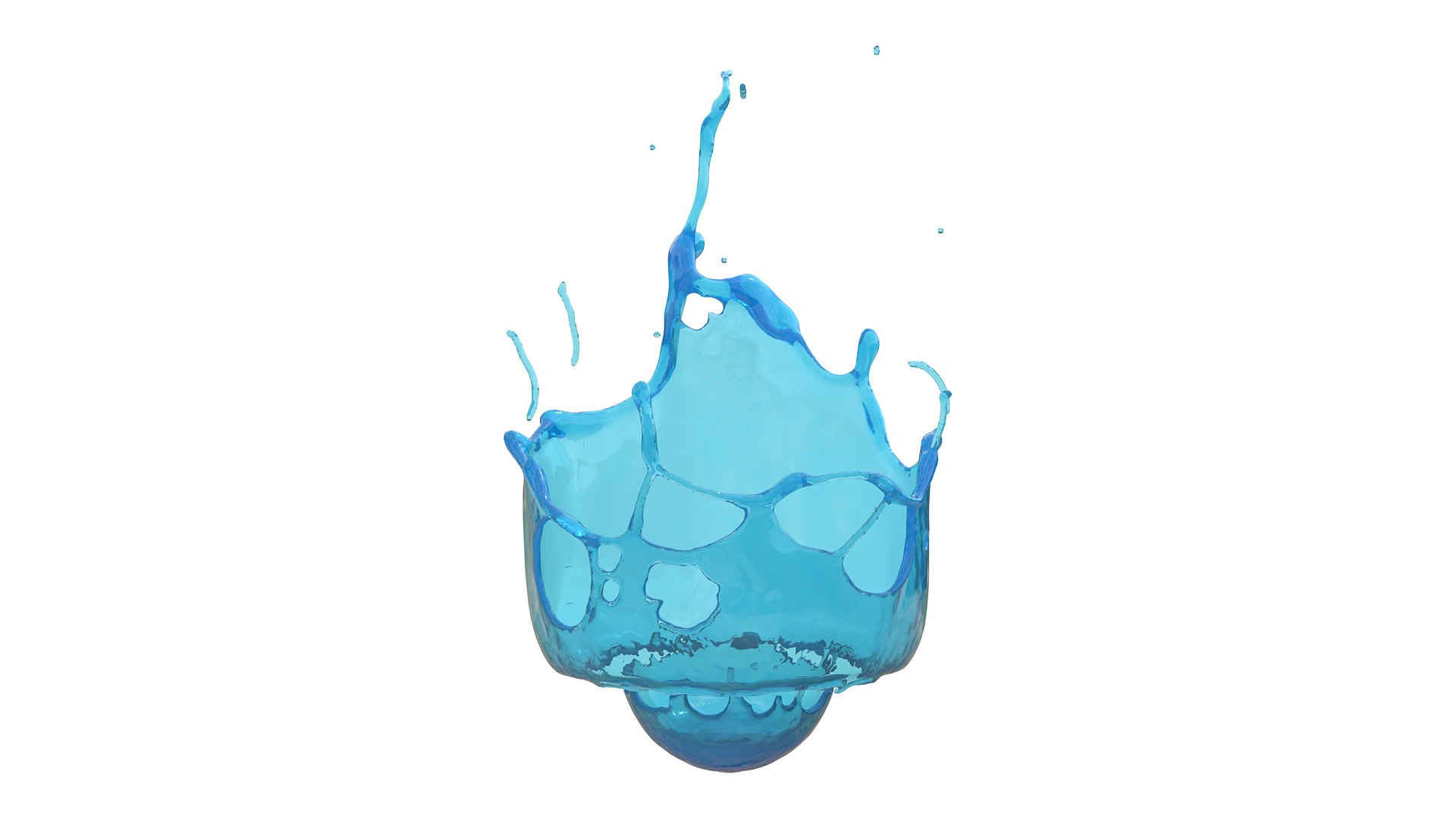 3D Splash Collection Pack 09 - TurboSquid 2369381