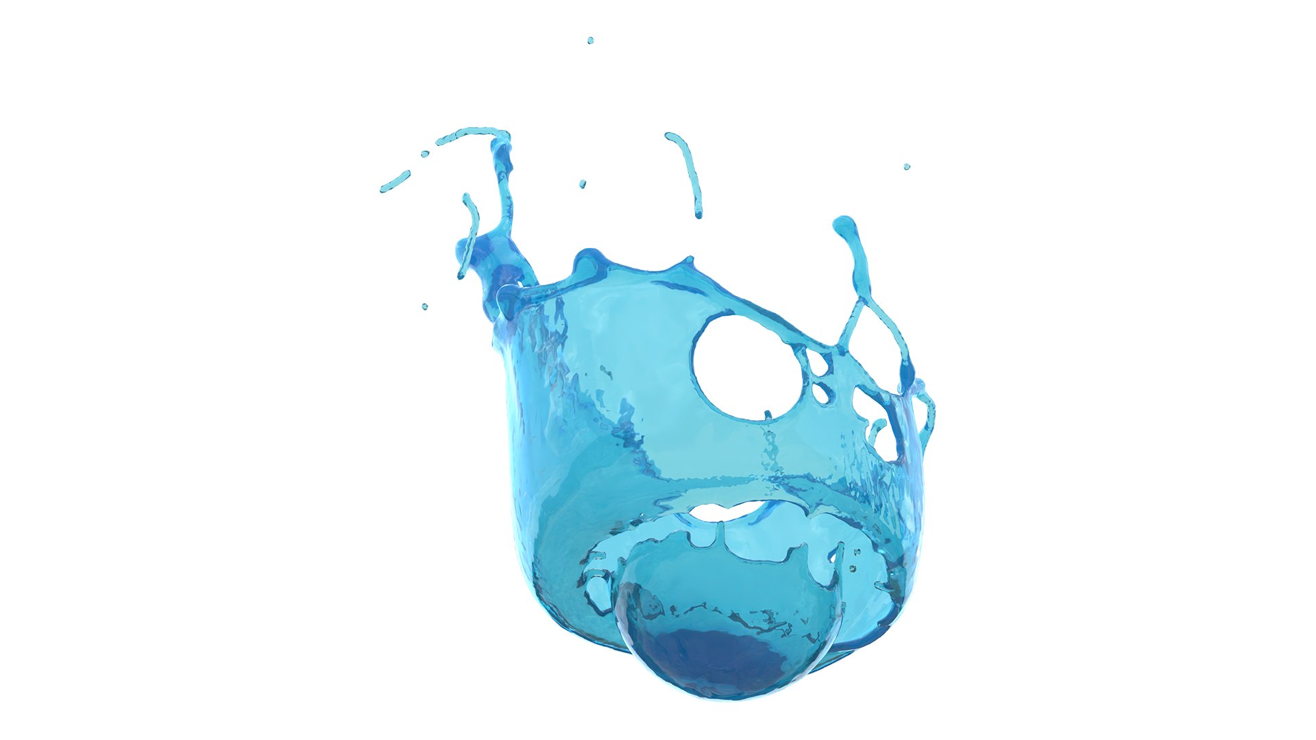 3D Splash Collection Pack 09 - TurboSquid 2369381