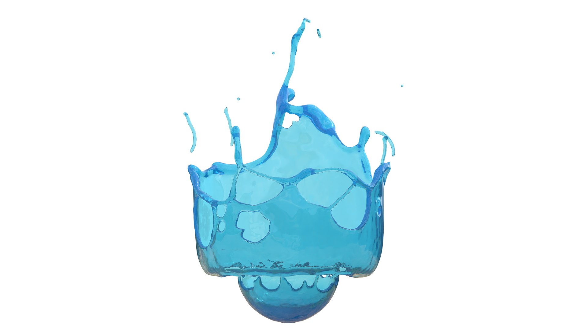 3D Splash Collection Pack 09 - TurboSquid 2369381