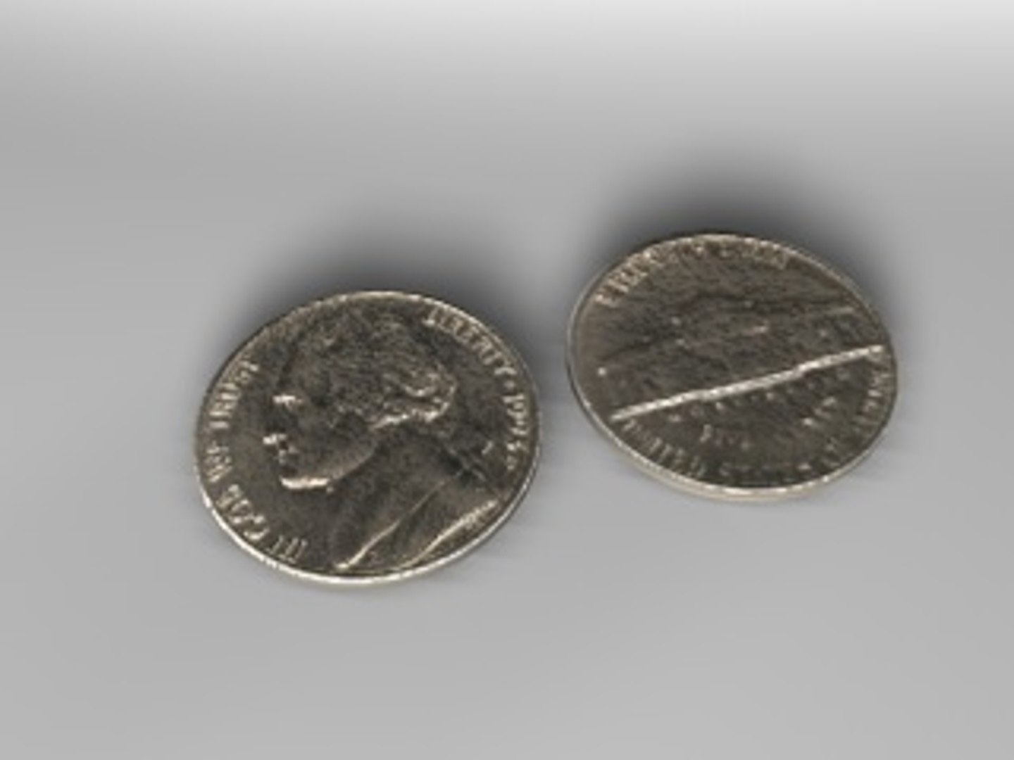 3d Jefferson Nickel Model