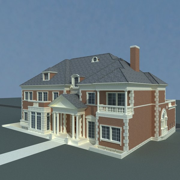 Cottage model - TurboSquid 1968159