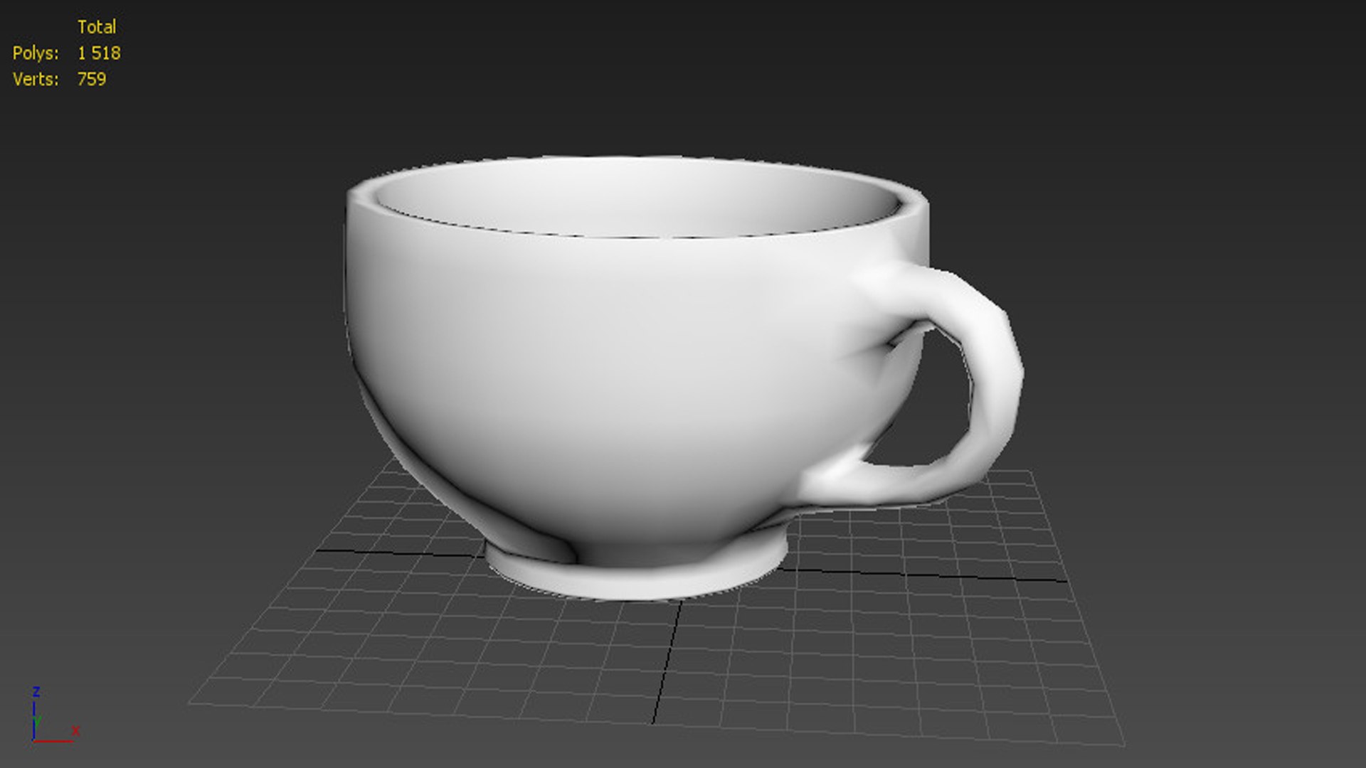 3D White cup - TurboSquid 1946097