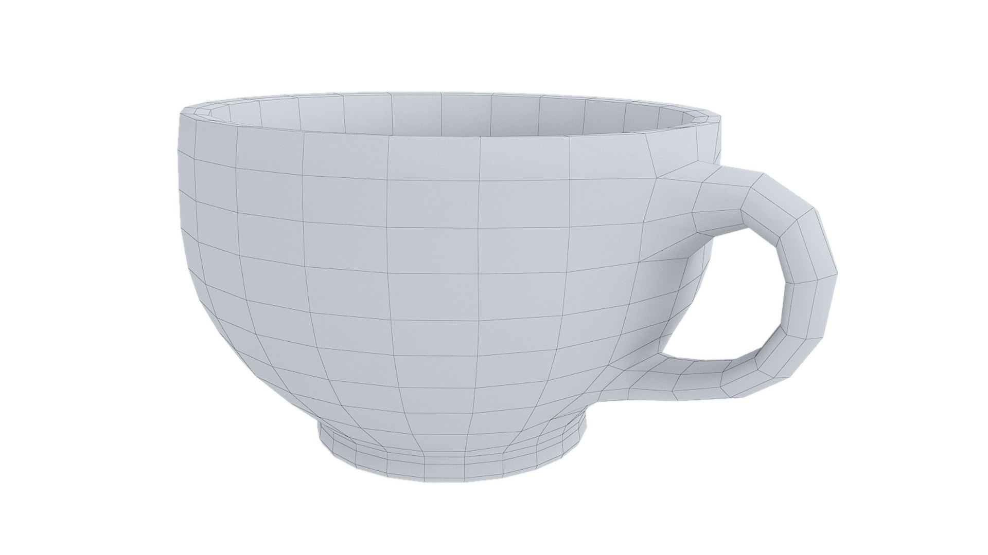 3D White cup - TurboSquid 1946097