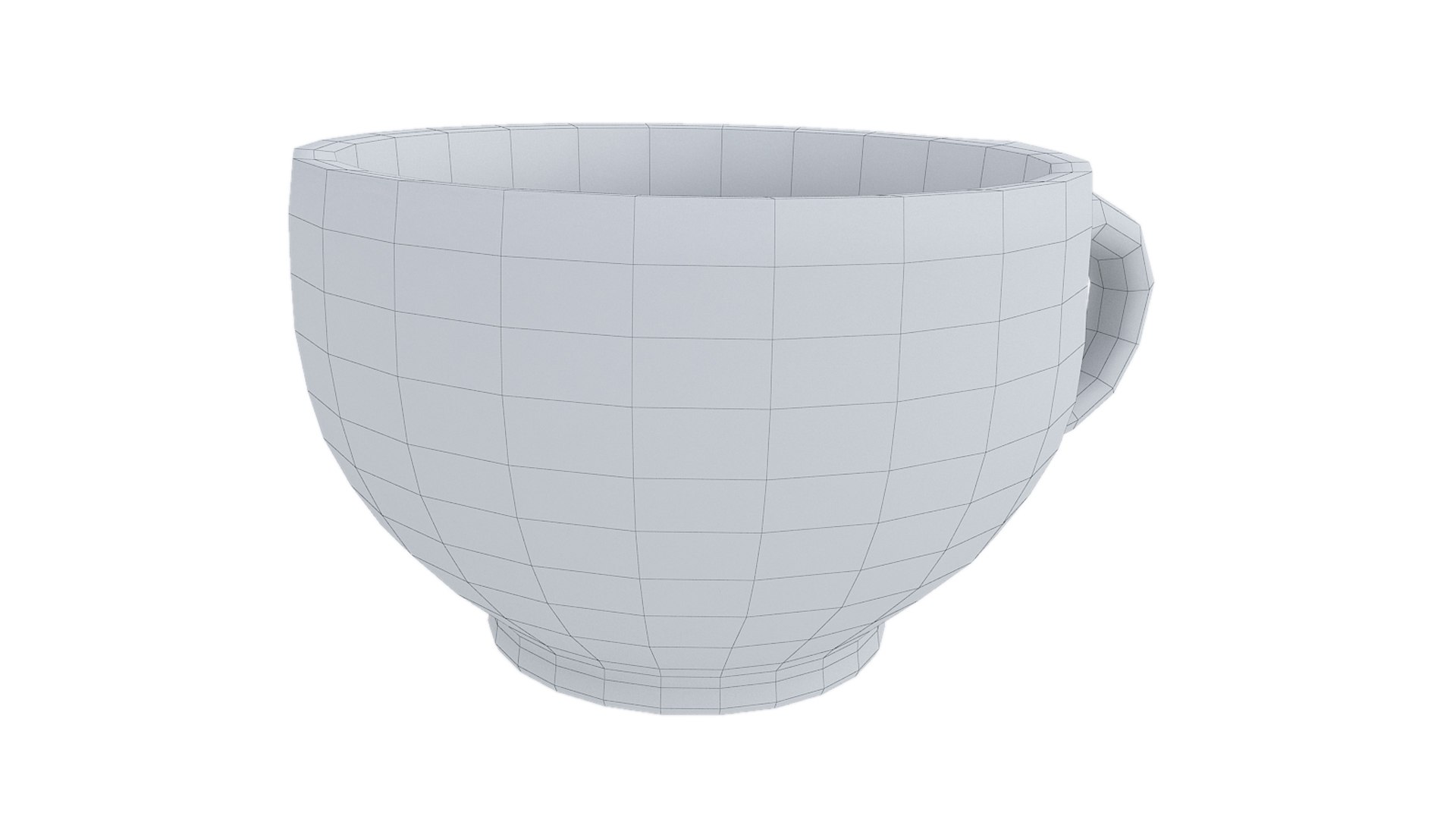 3D White cup - TurboSquid 1946097