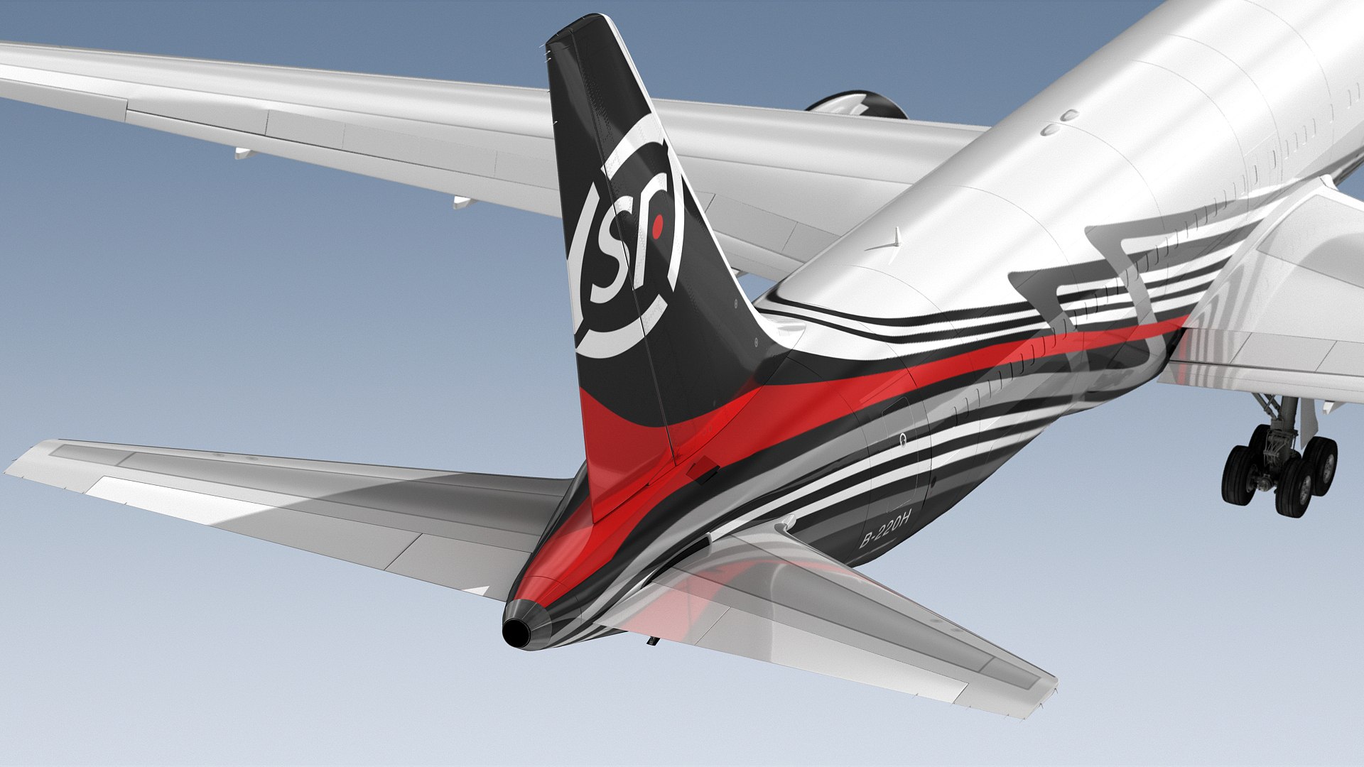 3D Boeing 767-300BCF SF Airlines - TurboSquid 2382650