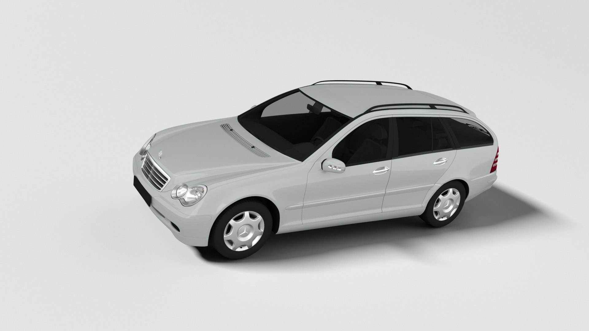 Mercedes-Benz C-Class W203 3D Model - TurboSquid 2353106