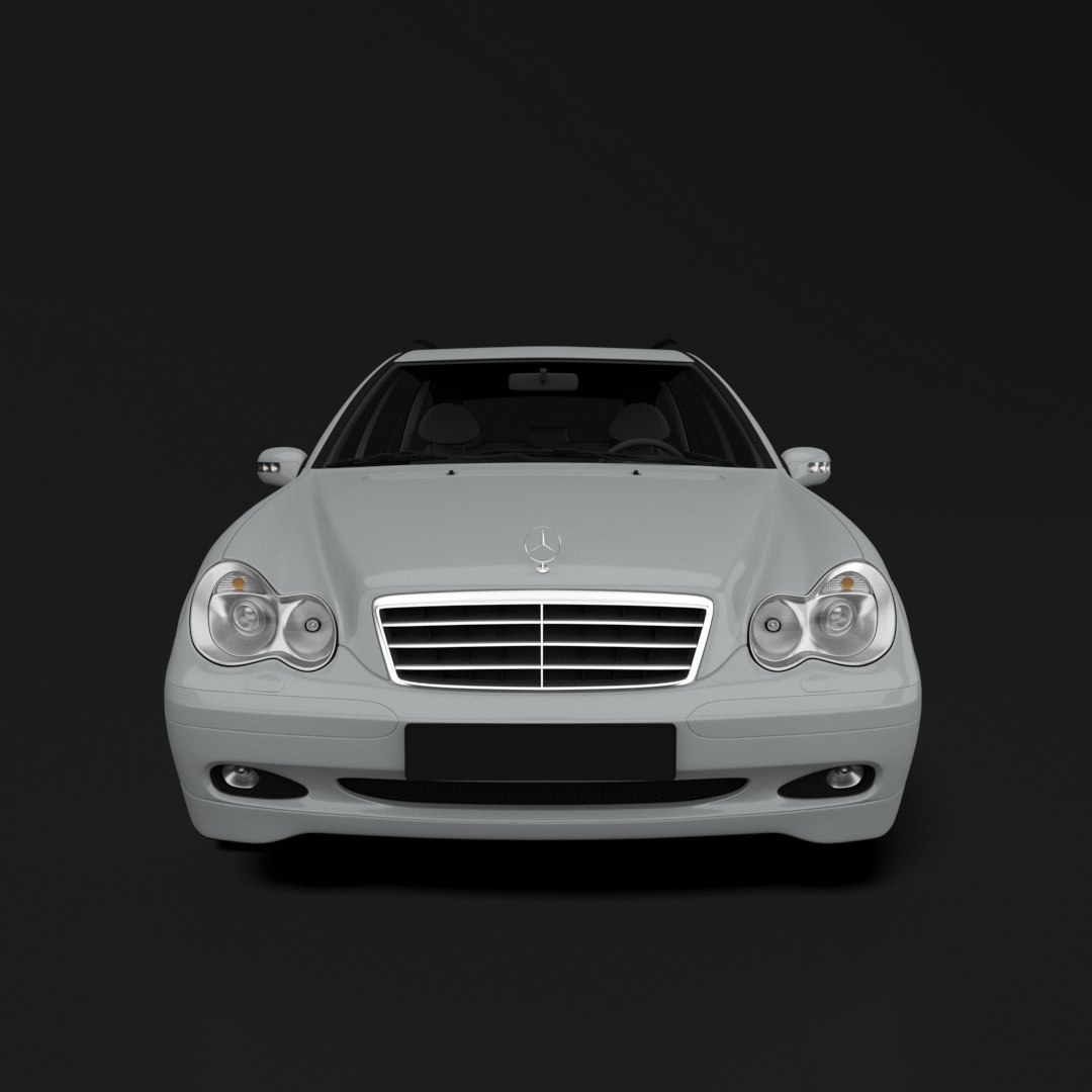 Mercedes-Benz C-Class W203 3D Model - TurboSquid 2353106