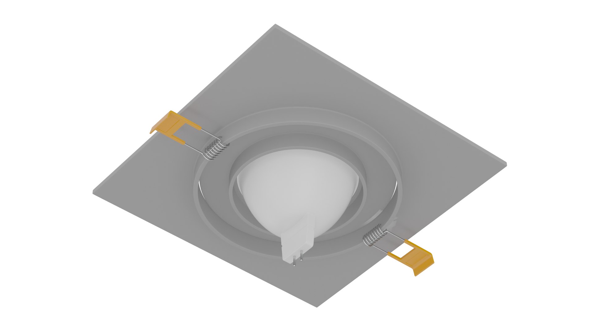 3D Modular Surface Mounted Luminaire Gray model - TurboSquid 2076339