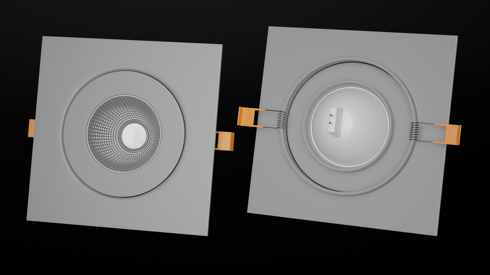 3D Modular Surface Mounted Luminaire Gray model - TurboSquid 2076339