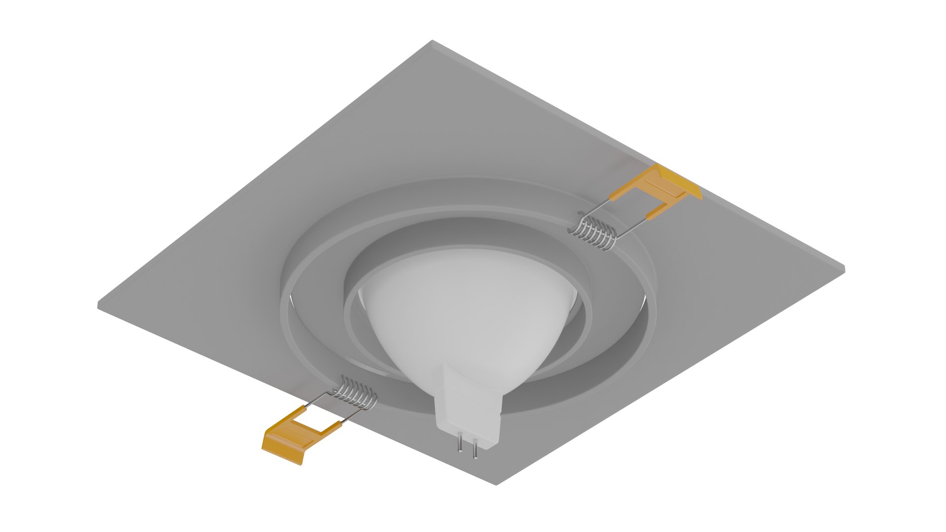 3D Modular Surface Mounted Luminaire Gray model - TurboSquid 2076339