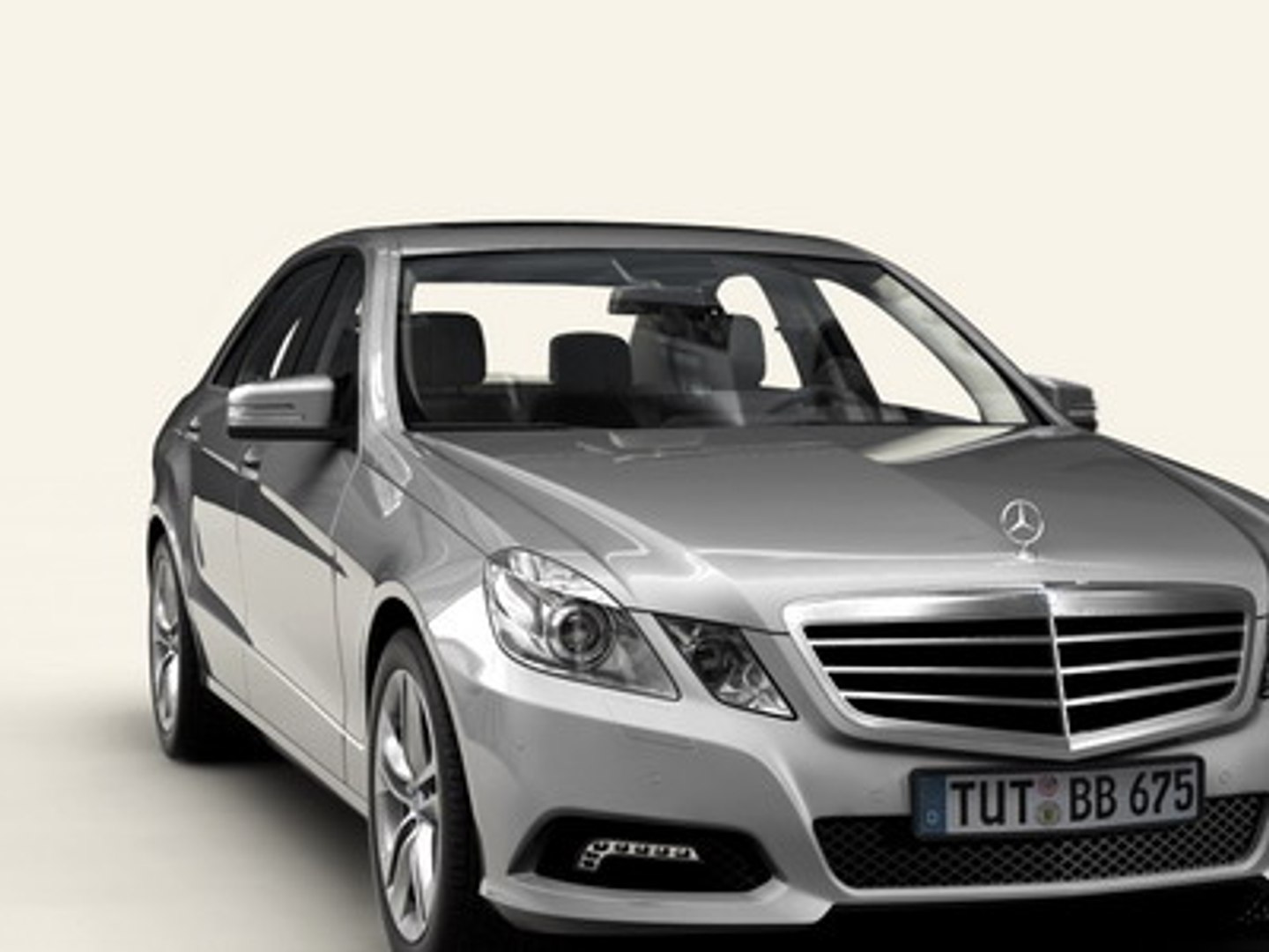 3d Mercedes Benz E Class Model