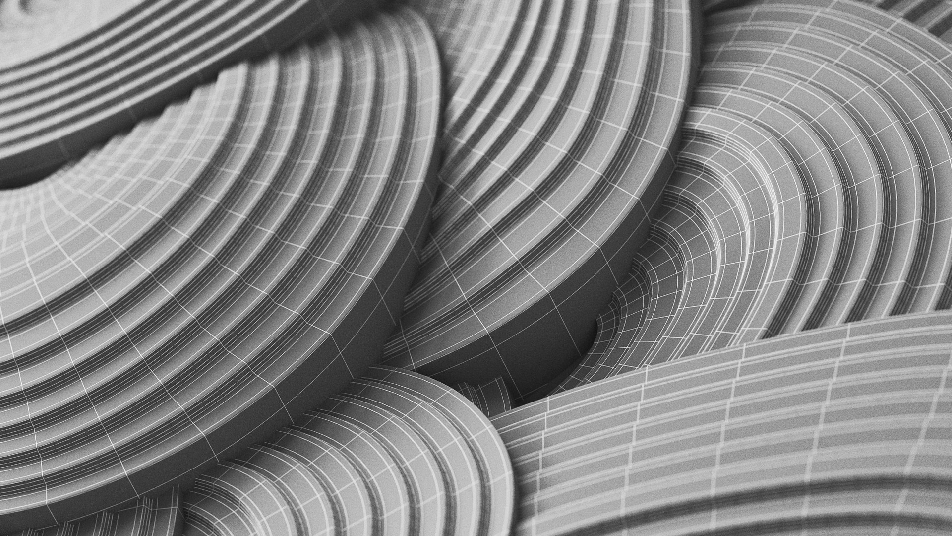 3D Abstract Sculpture By Jim Gaylord Saga Model - TurboSquid 2379613