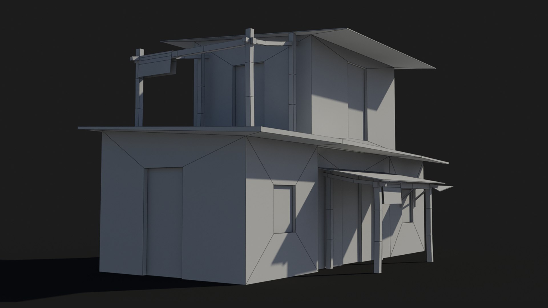 Slum Shanty Hut 3D Model - TurboSquid 1666331