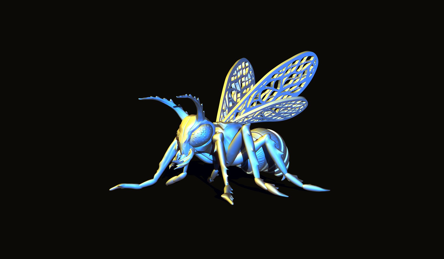 3D model WASP PRINTREADY - TurboSquid 1824279