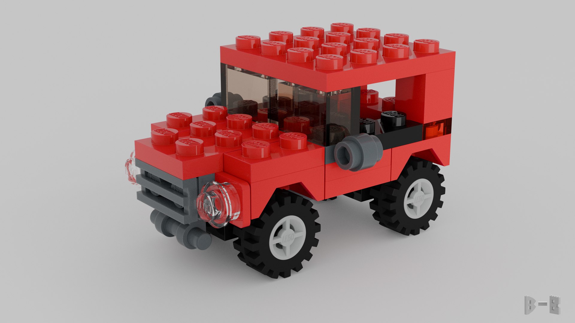 modelo 3d Jeep LEGO CREATOR 7803 - TurboSquid 2508588