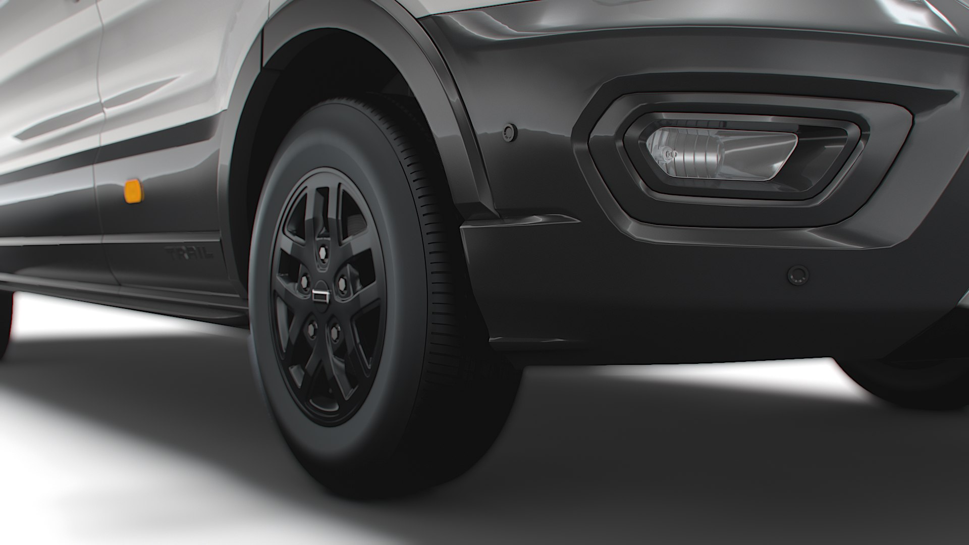 3D Ford Transit Van L4H2 Trail 2021 Model - TurboSquid 1829983