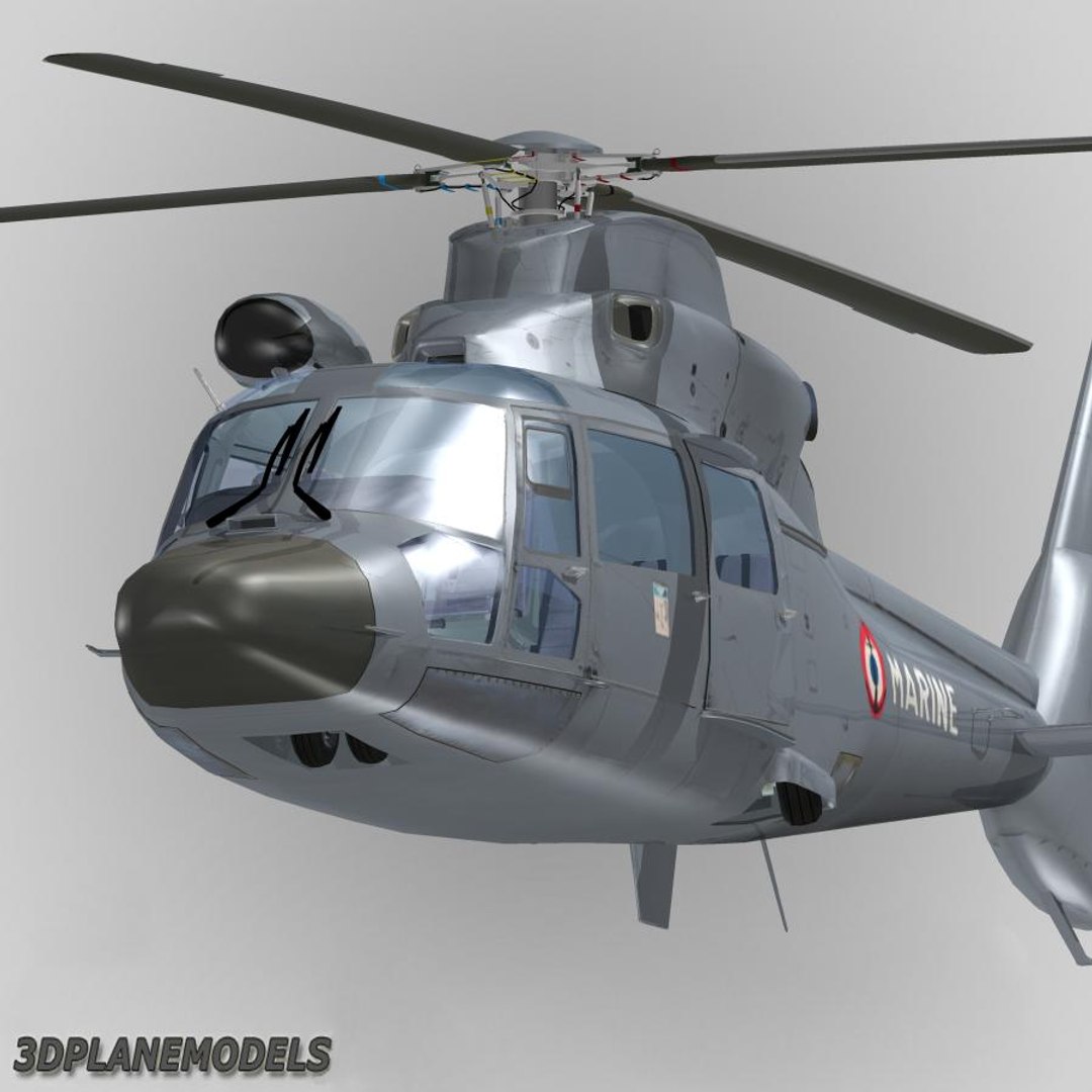 3d Model Eurocopter Dauphin Ii France