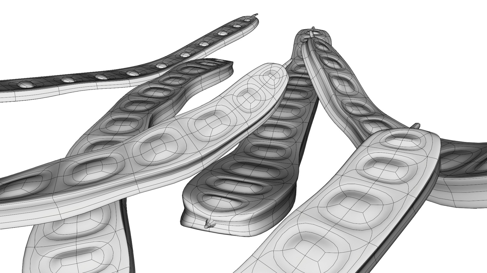 3D carob fruit - TurboSquid 1644298