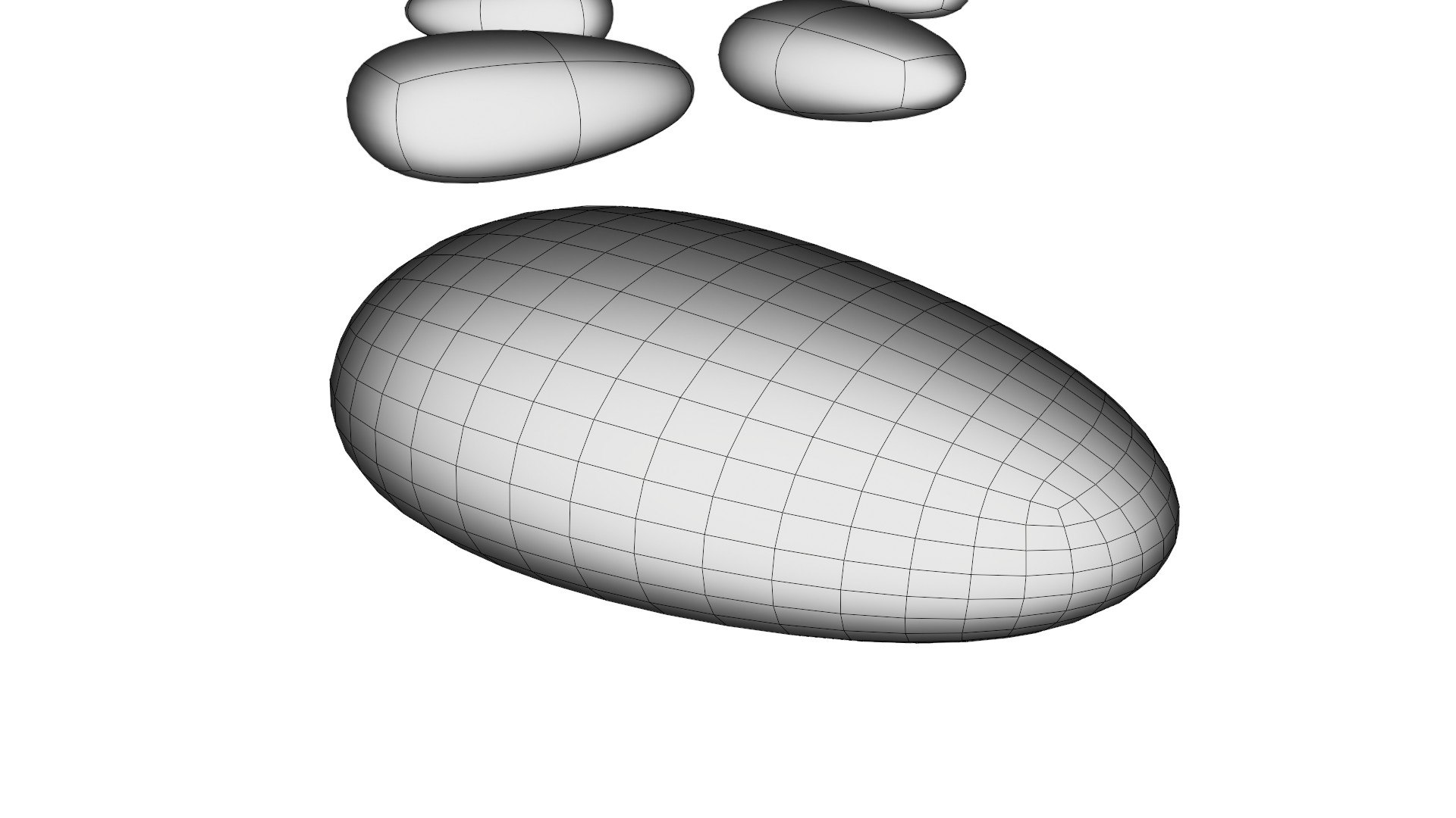 3D carob fruit - TurboSquid 1644298