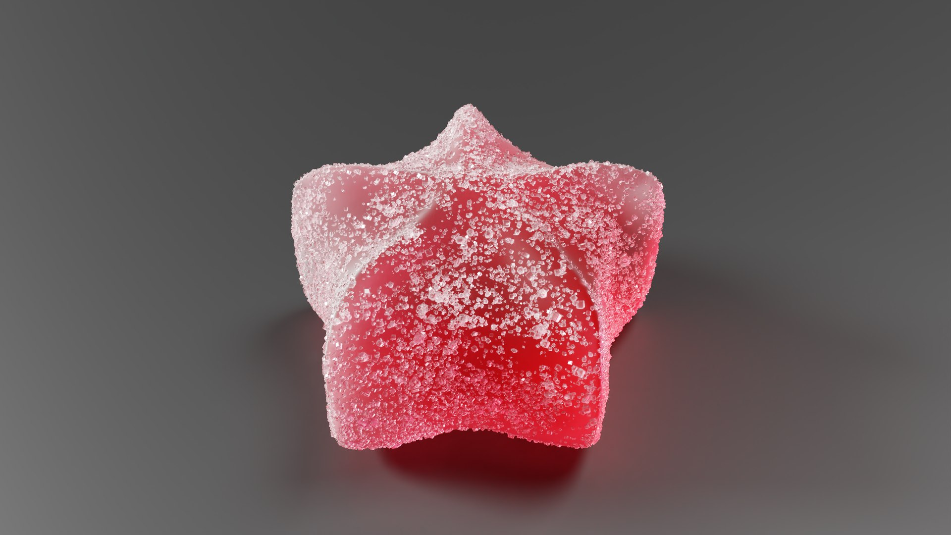 Star Shape Crystals Gummy 3D Model - TurboSquid 1775255