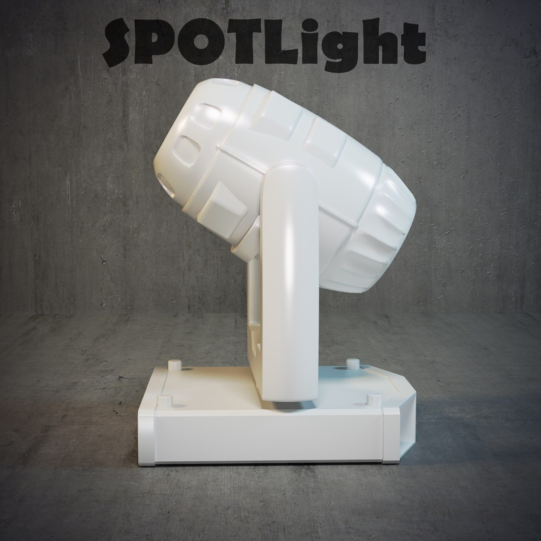 Technical Light 3d 3ds