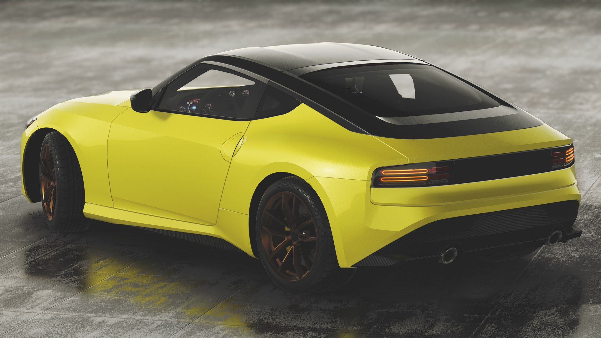 2021 Nissan Proto Z 3D - TurboSquid 2034452