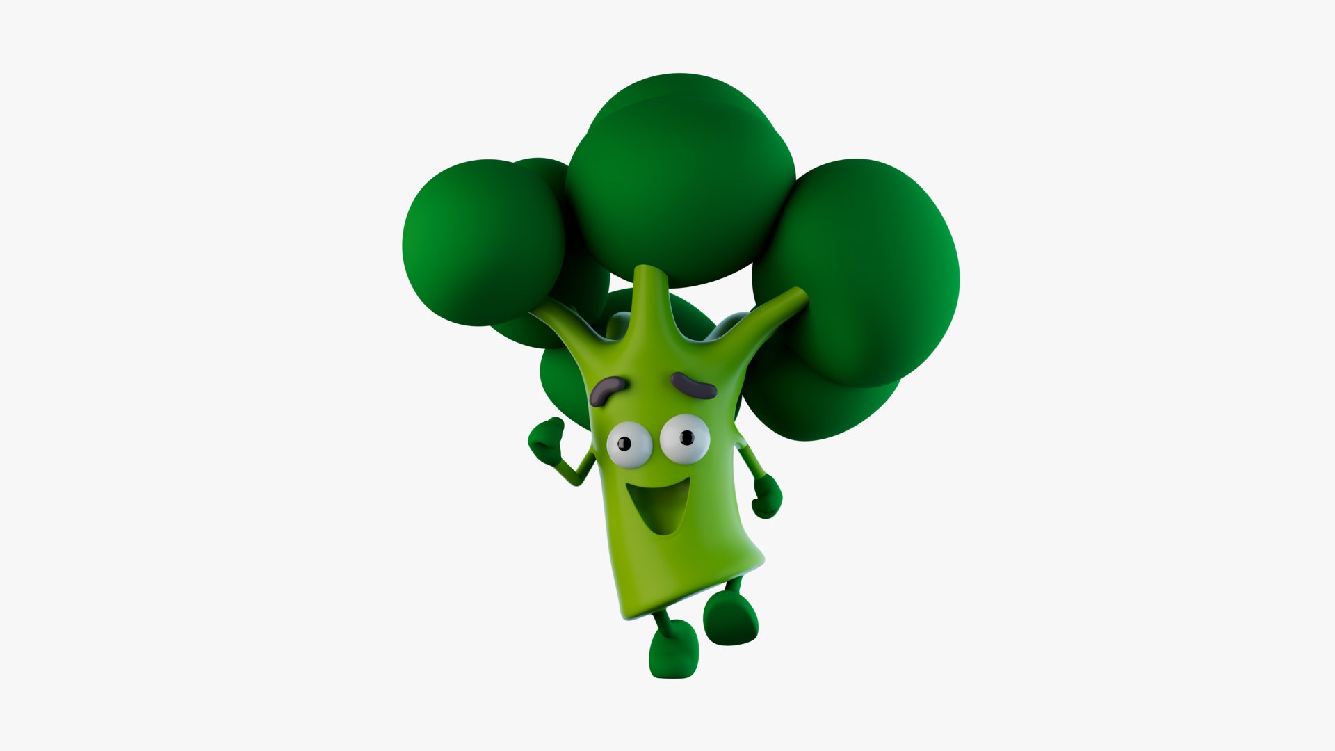 3D Broc Rigged Cartoon Character - TurboSquid 2117164