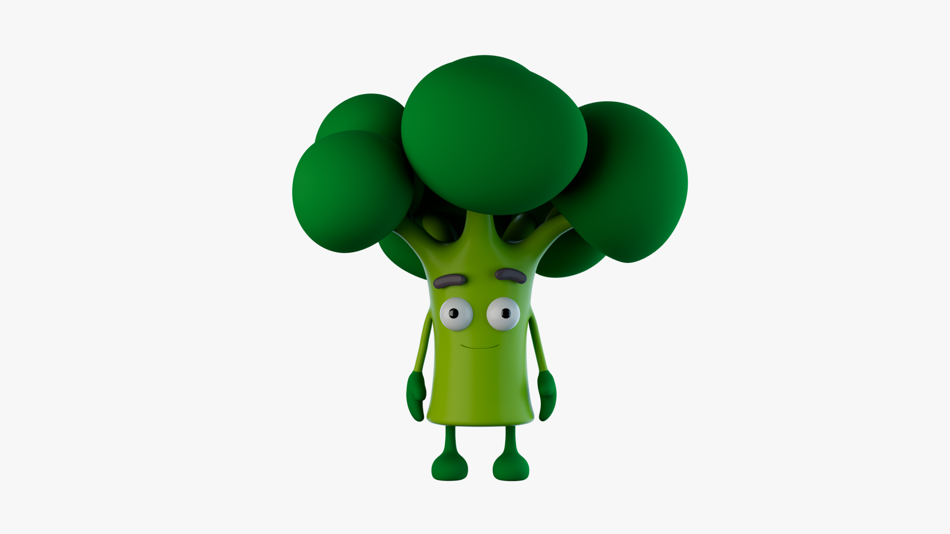 3D Broc Rigged Cartoon Character - TurboSquid 2117164