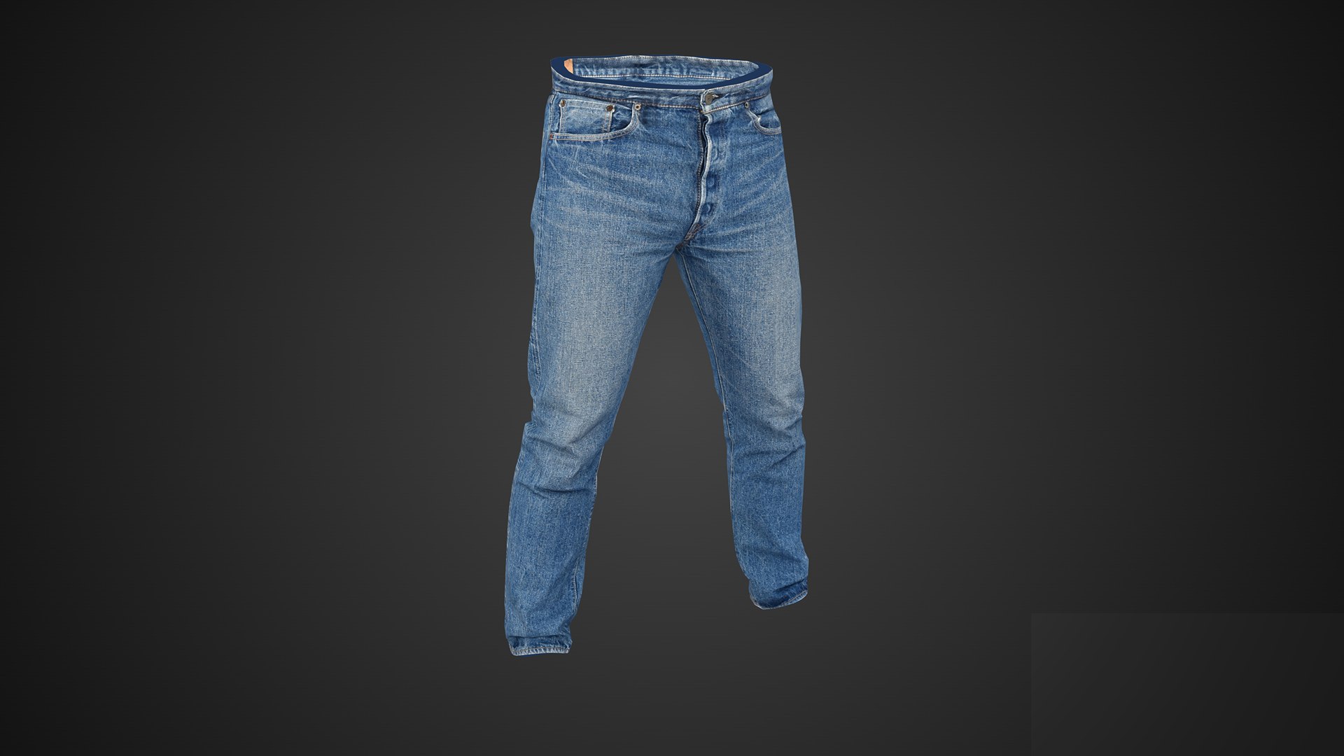 3D Game Ready Male Jeans 2 Model - TurboSquid 2060111