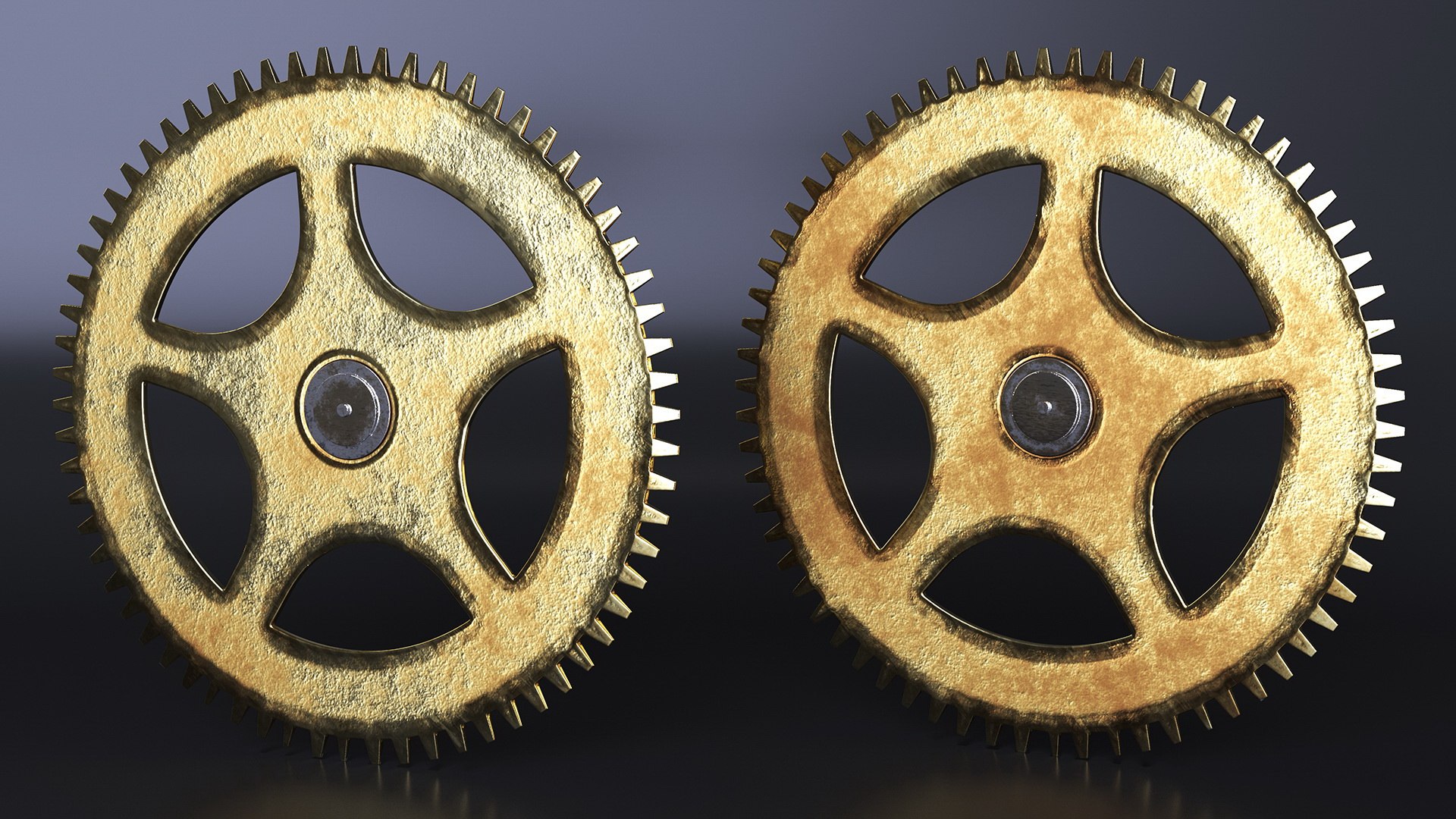 3D Clock Cogwheel - TurboSquid 2159248
