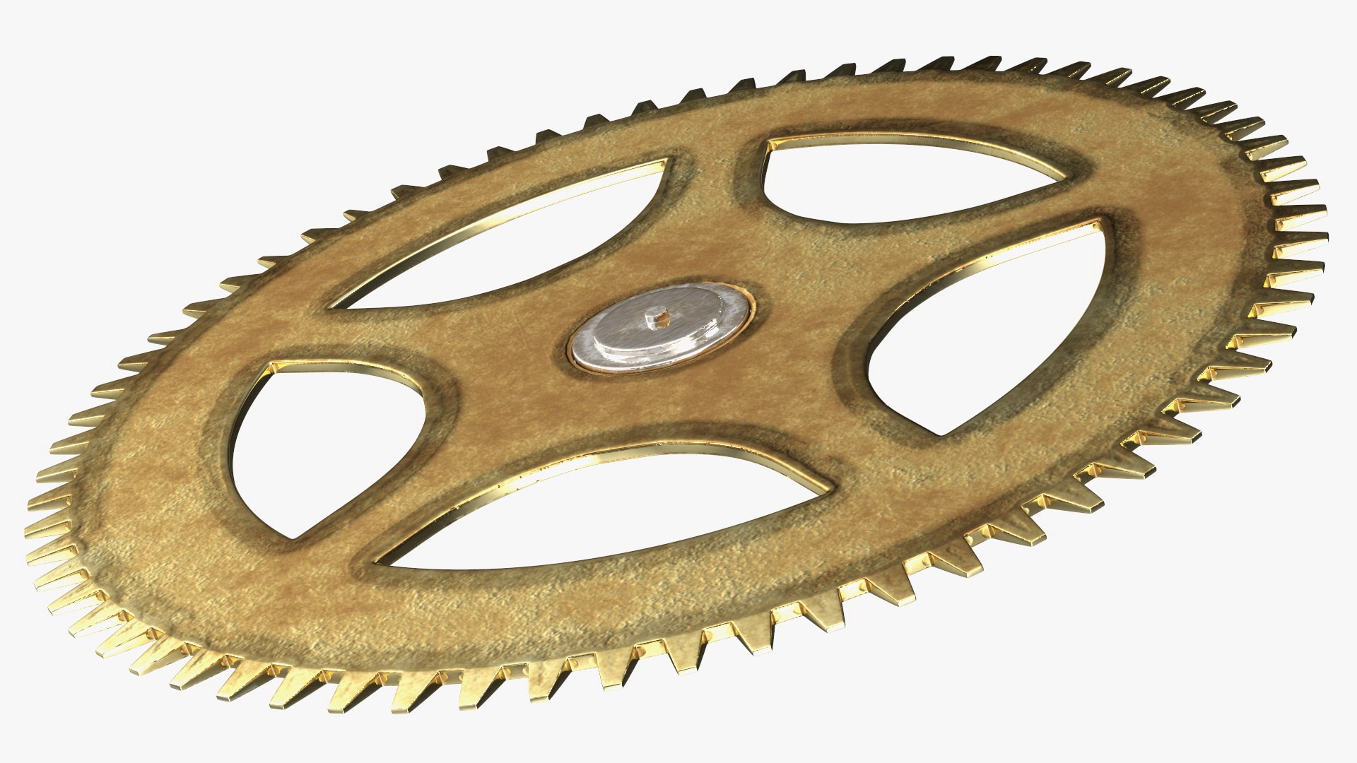 3D Clock Cogwheel - TurboSquid 2159248