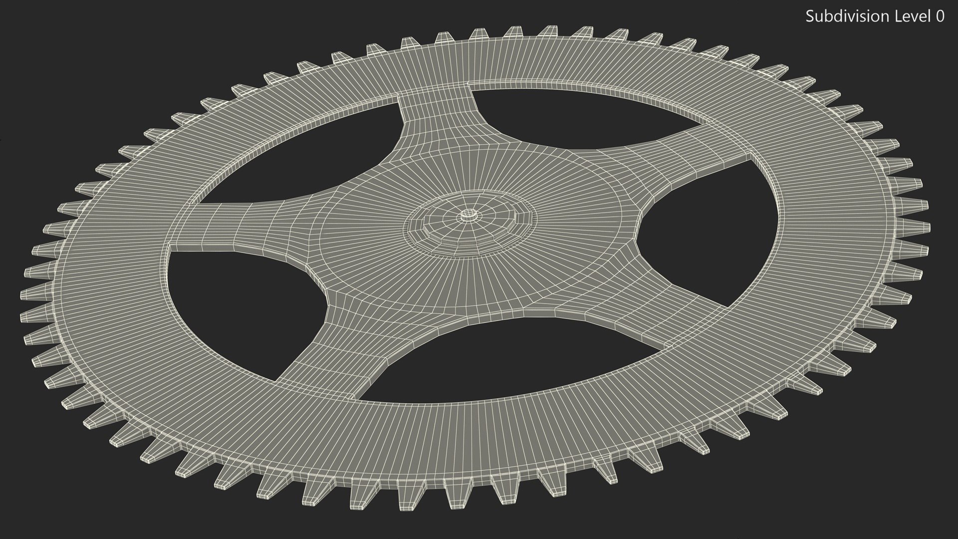 3D Clock Cogwheel - TurboSquid 2159248