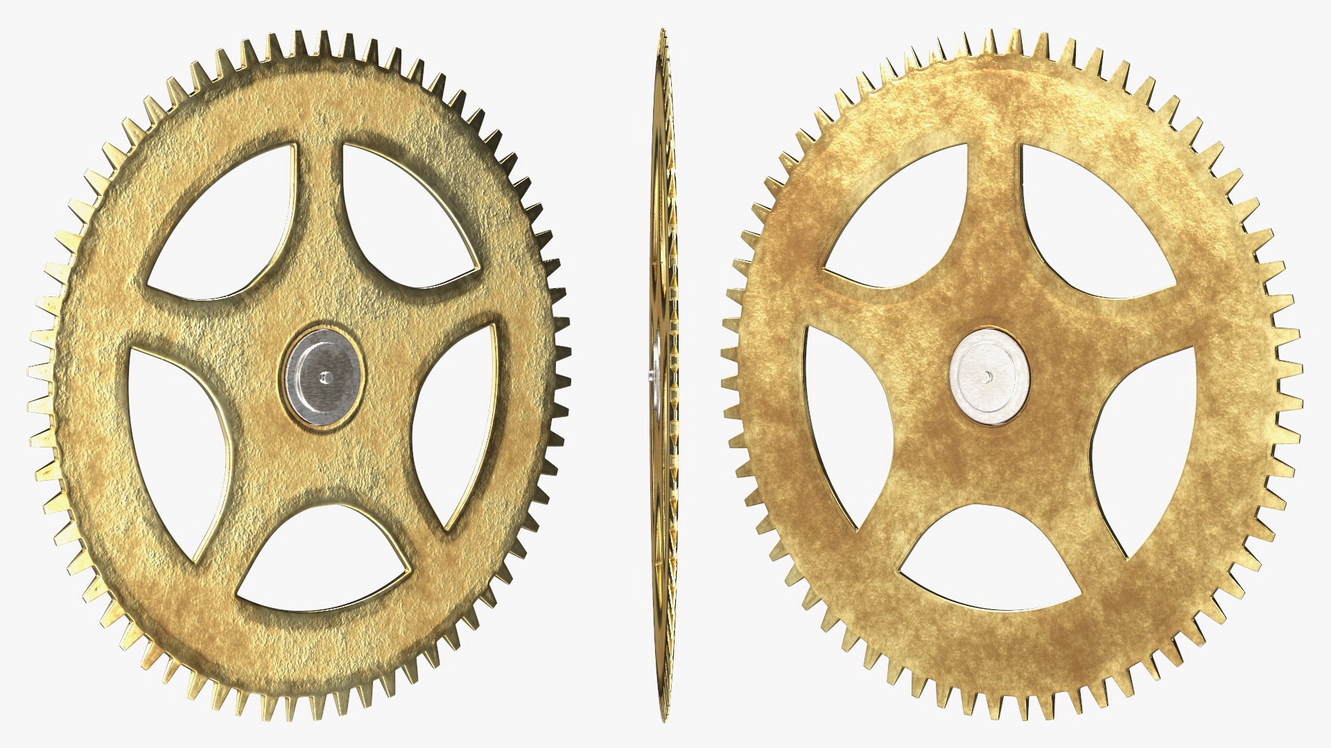 3D Clock Cogwheel - TurboSquid 2159248