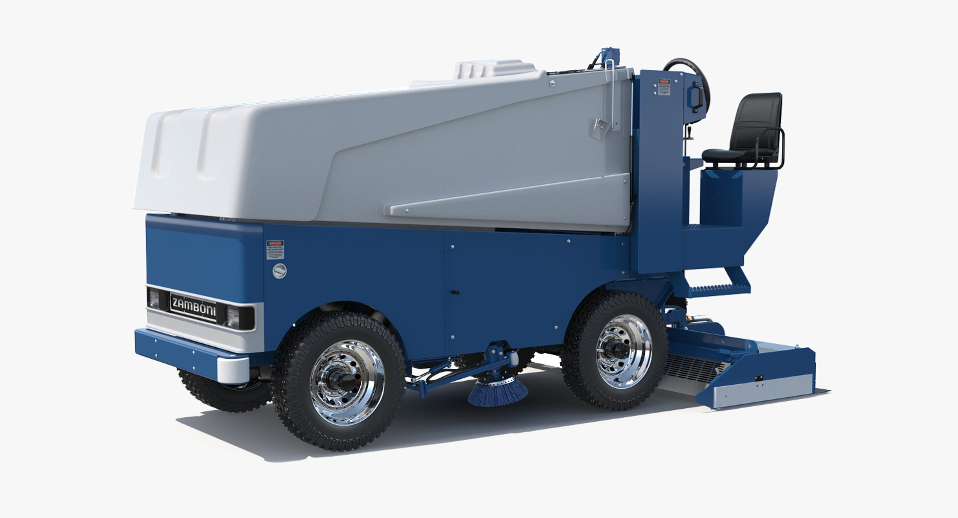 Electric Ice Resurfacer Machine 3D Model - TurboSquid 1262408