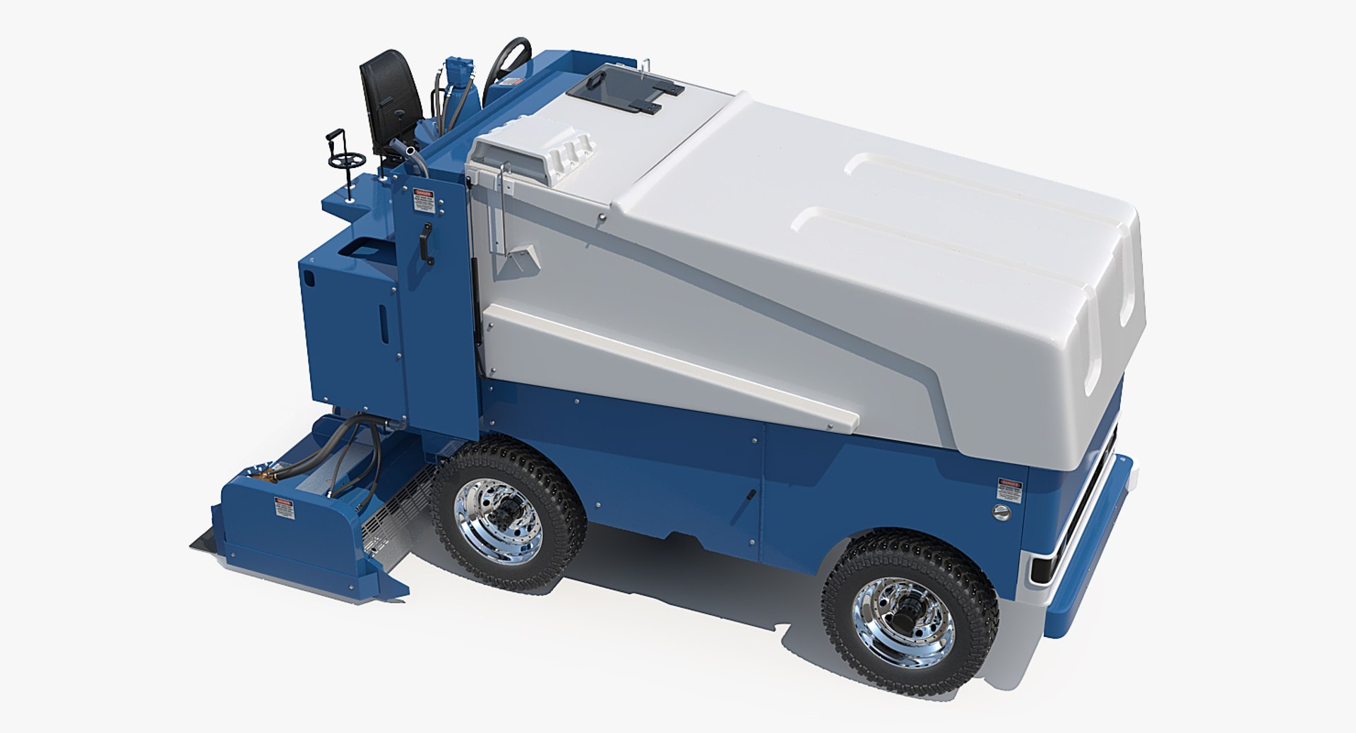 Electric Ice Resurfacer Machine 3D Model - TurboSquid 1262408