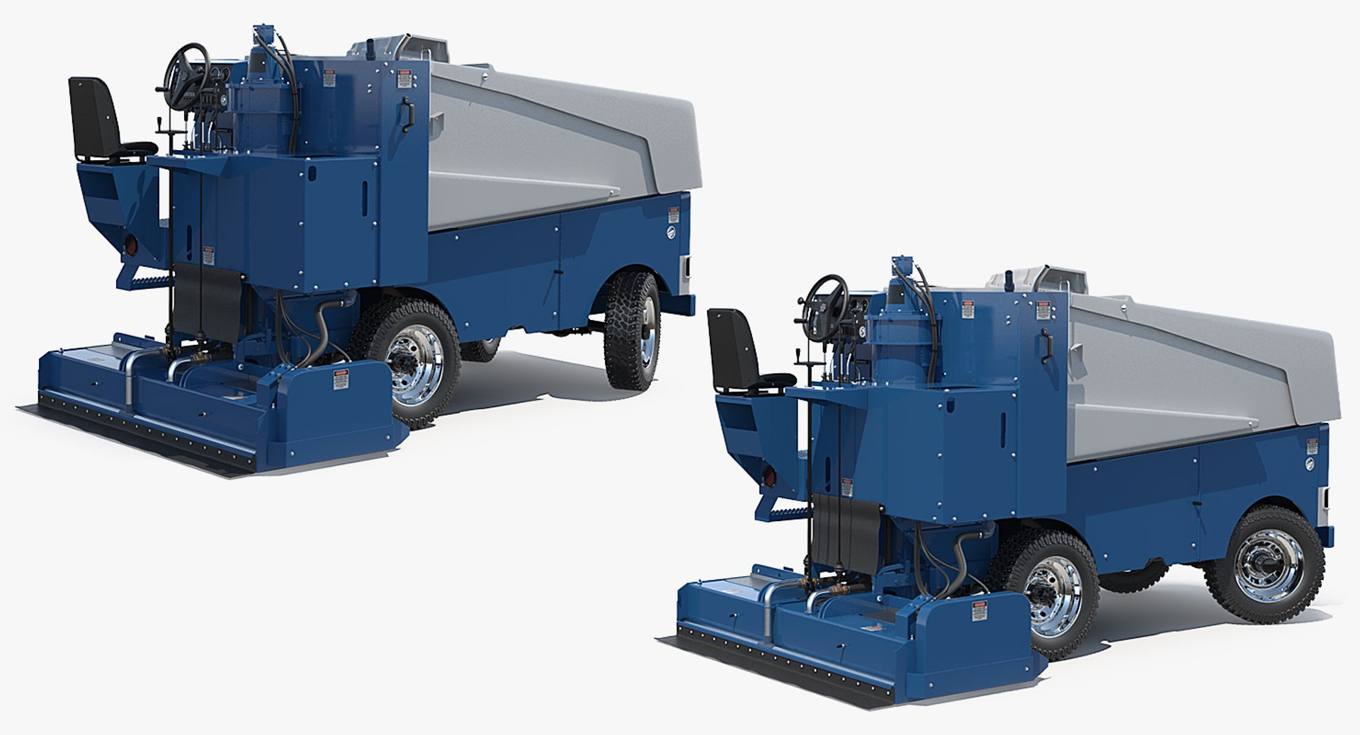 Electric ice resurfacer machine 3D model - TurboSquid 1262408