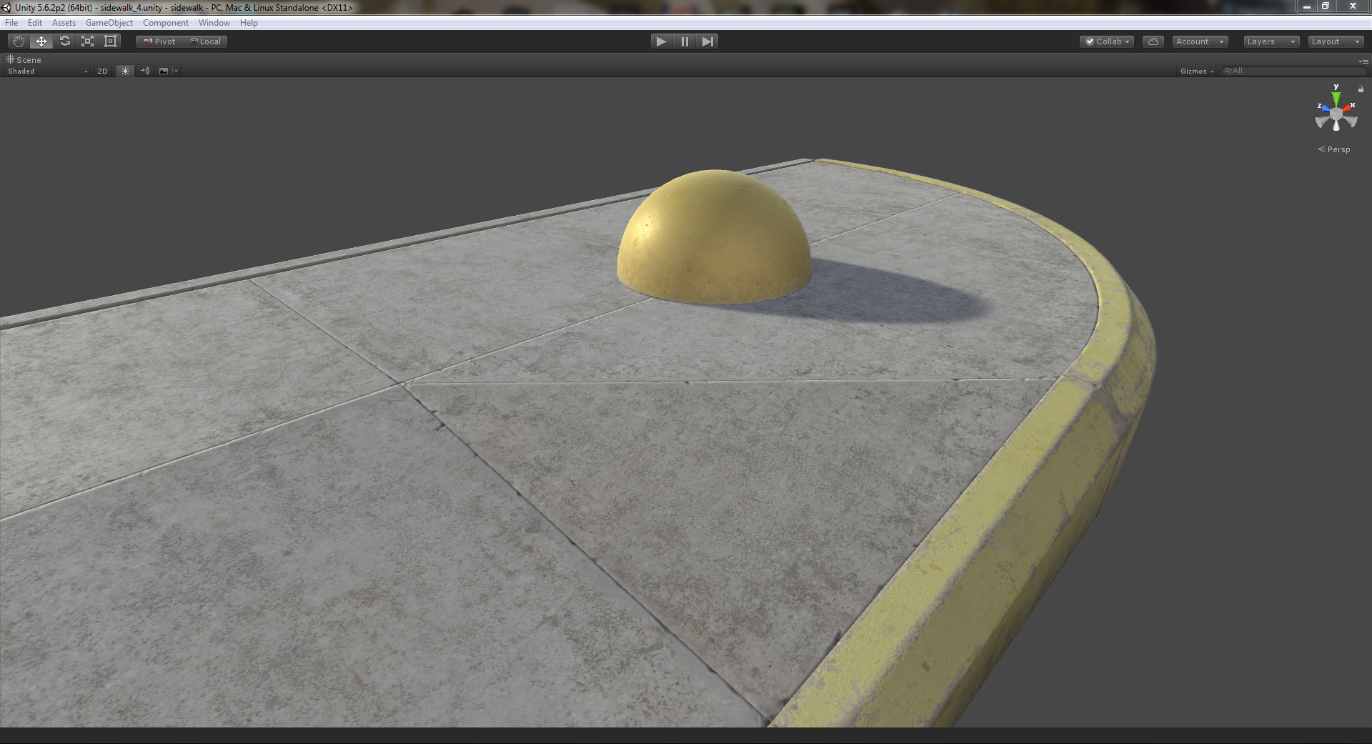 Concrete hemisphere barrier pack 1 3D - TurboSquid 1378466