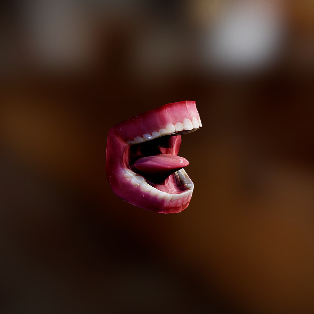 Human Mouth 3D Model - TurboSquid 1530442