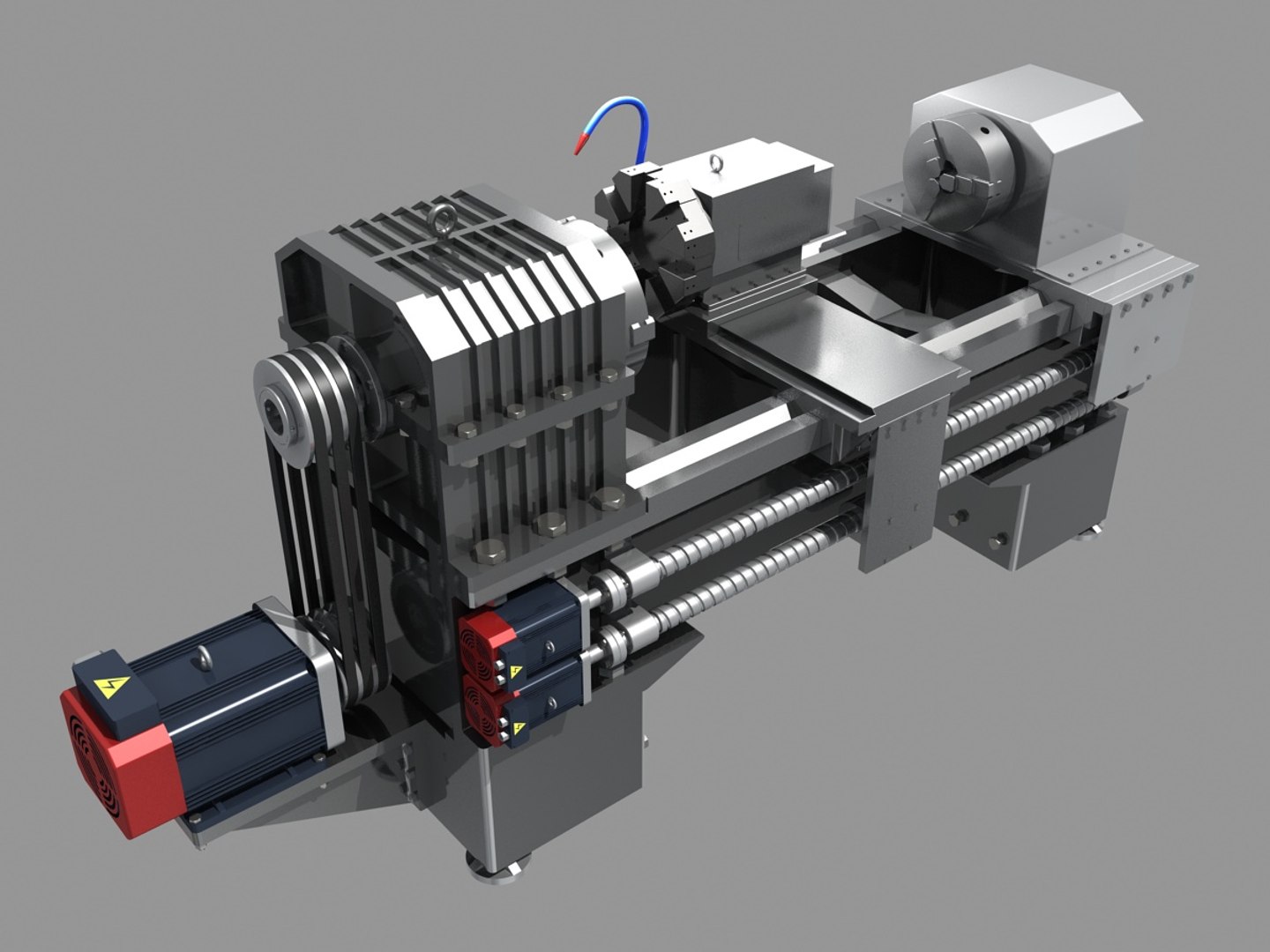 Cnc Machine Tool 02 3D Model - TurboSquid 1193892