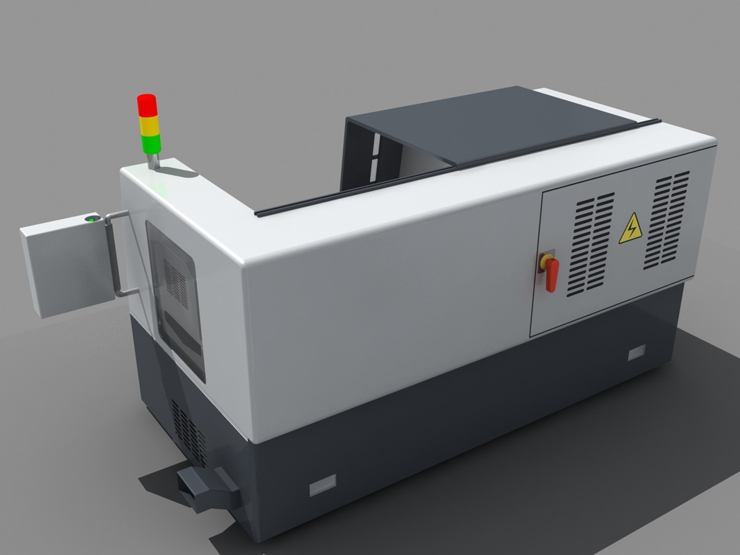 Cnc Machine Tool 02 3D Model - TurboSquid 1193892